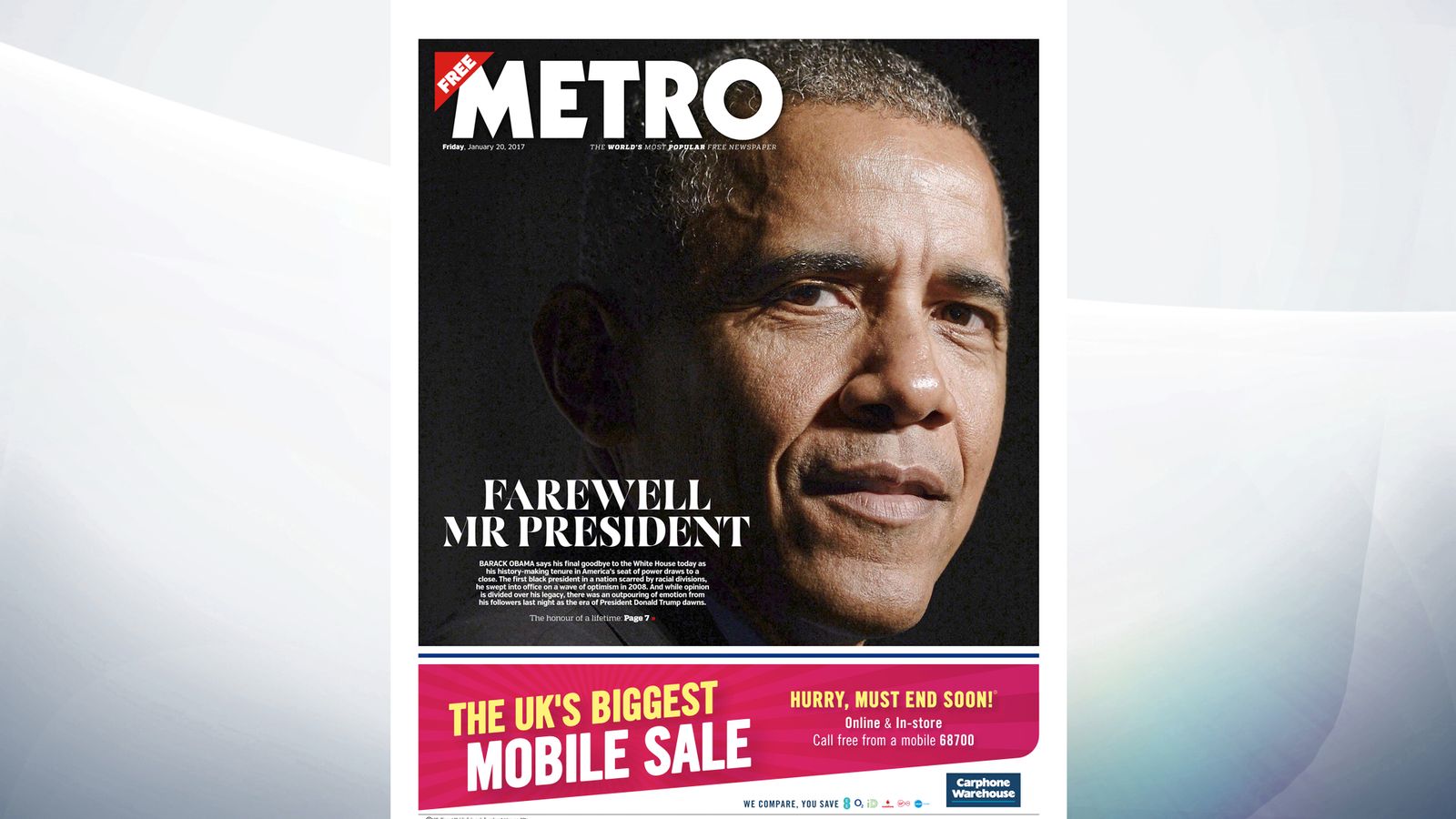 Friday's national newspaper front pages | UK News | Sky News