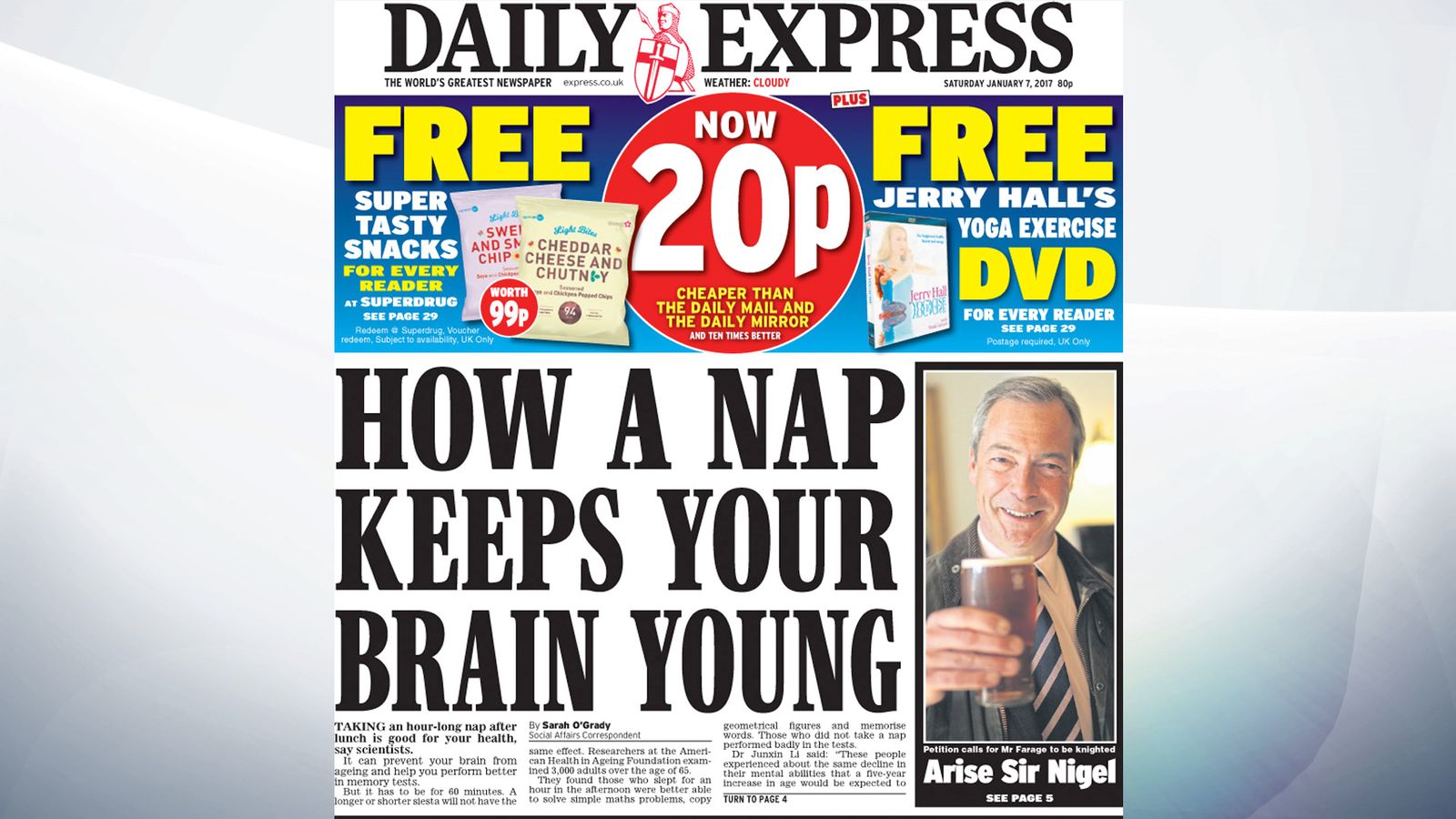 Saturday's national newspaper front pages | UK News | Sky News