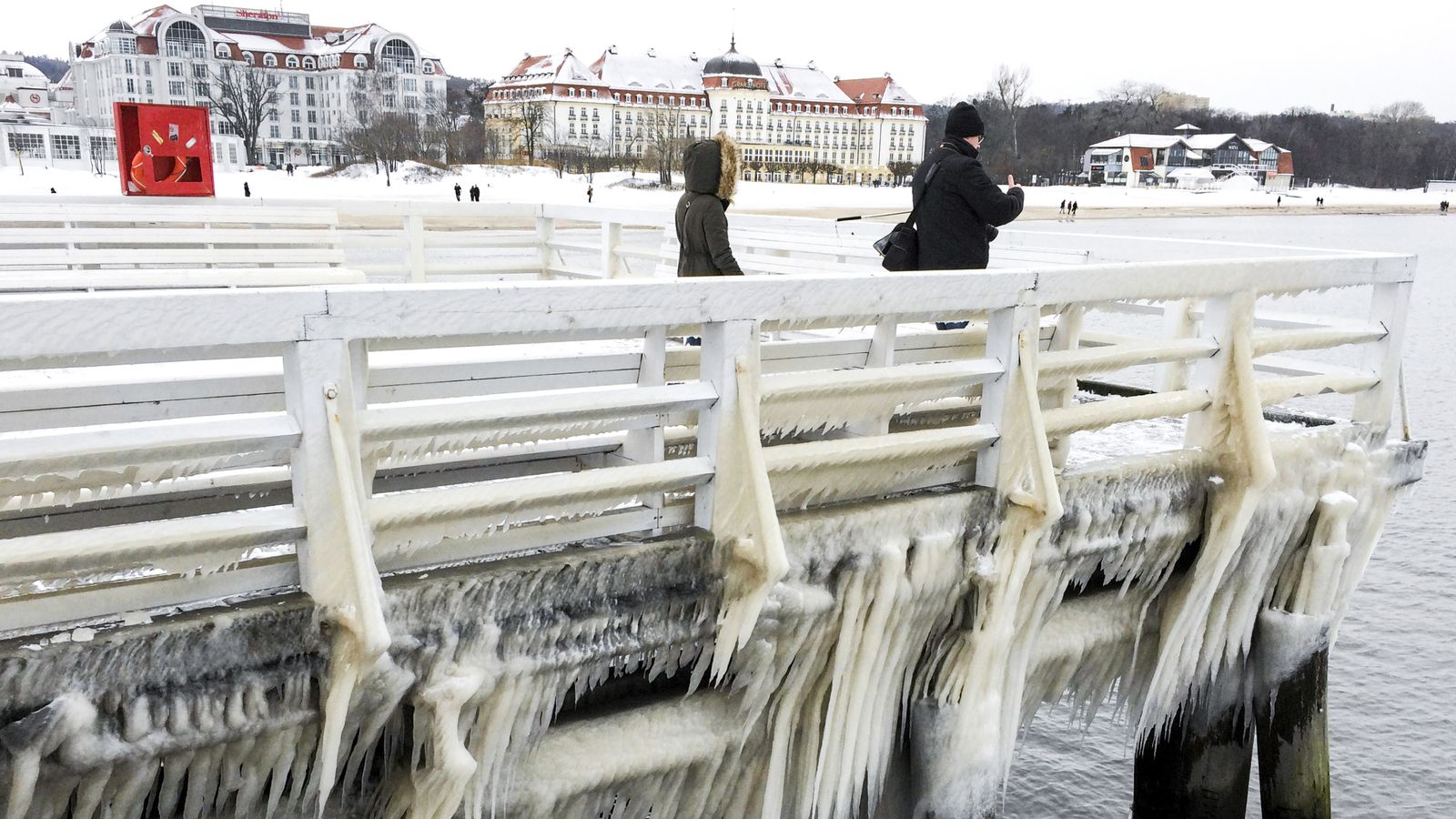 Europe death toll rises as polar freeze continues | World News | Sky News