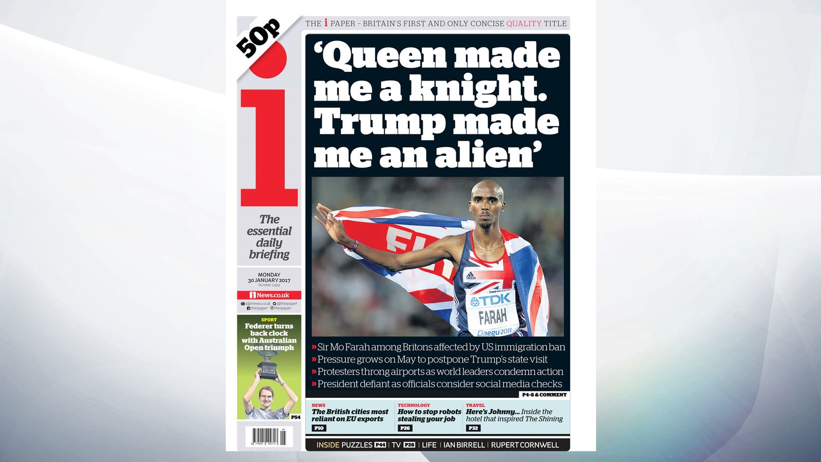 Monday's national newspaper front pages | UK News | Sky News