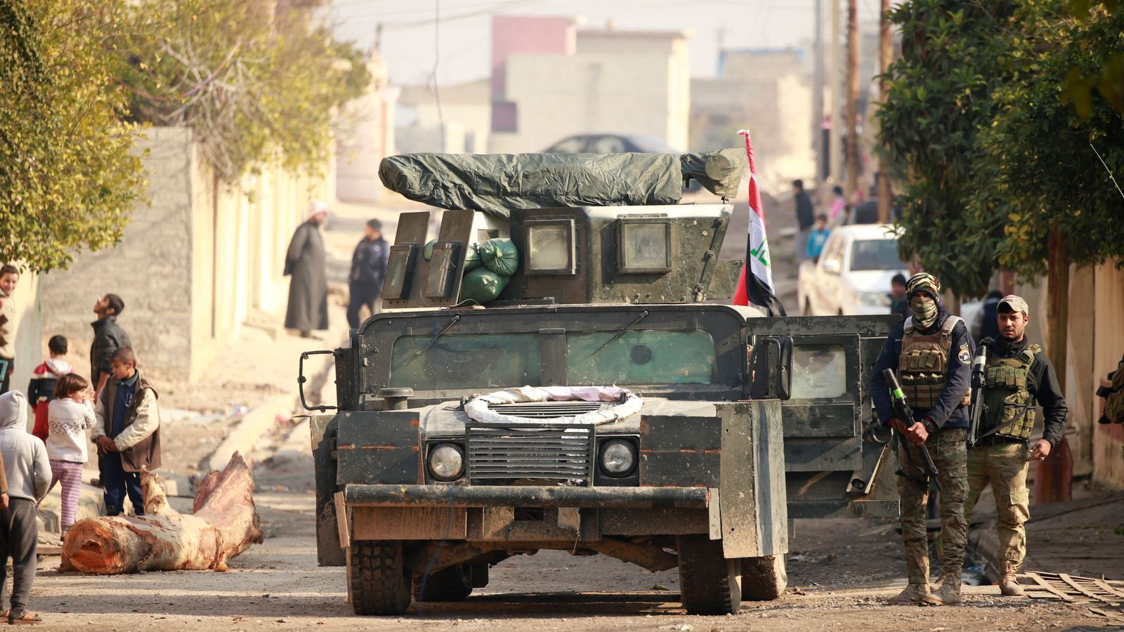 Iraq Forces Launch Offensive On Is Towns Close To Syria Border World