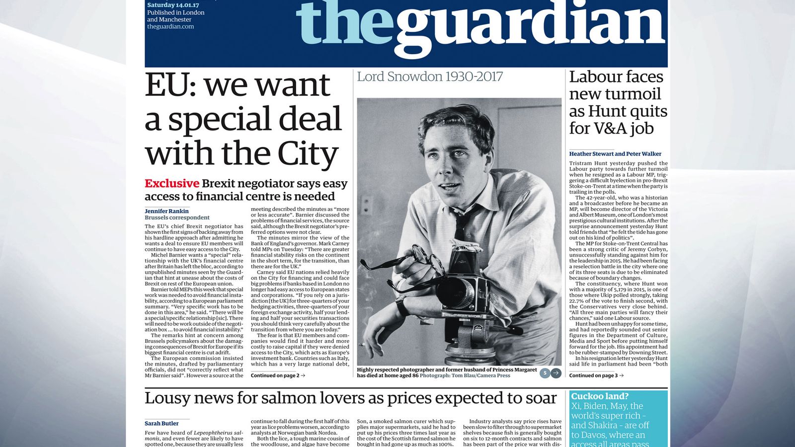 Saturday's national newspaper front pages | UK News | Sky News