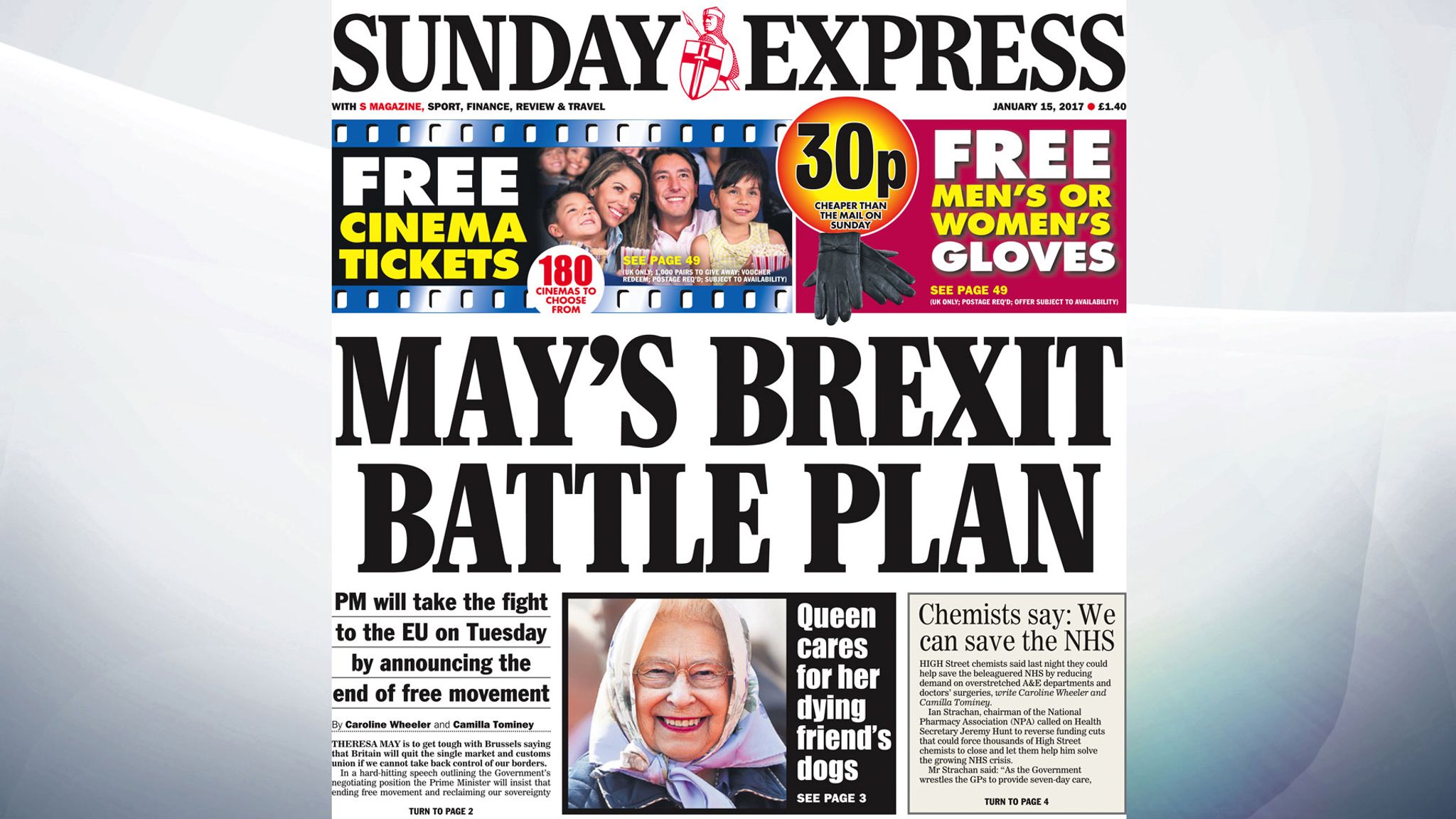 Sunday's national newspaper front pages | UK News | Sky News