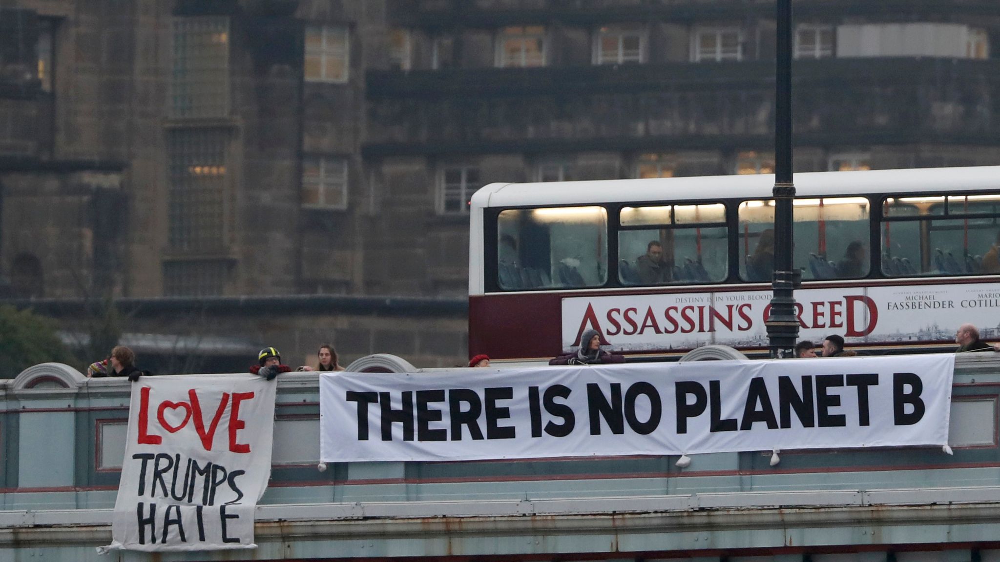 Anti-Trump protests around the world | World News | Sky News