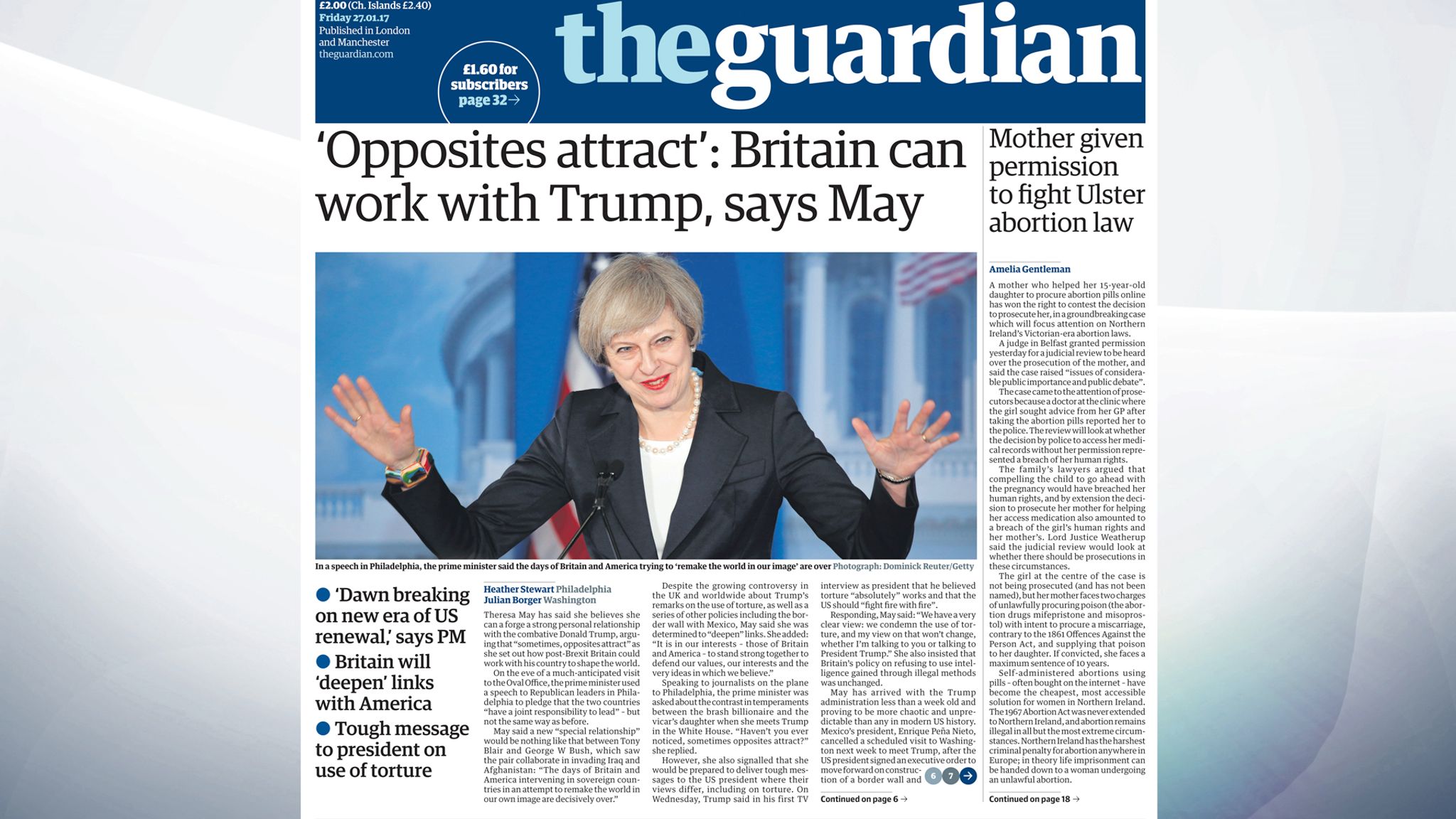 Friday's national newspaper front pages | UK News | Sky News