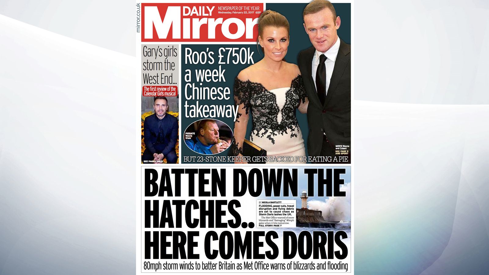 Wednesday's national newspaper front pages | UK News | Sky News