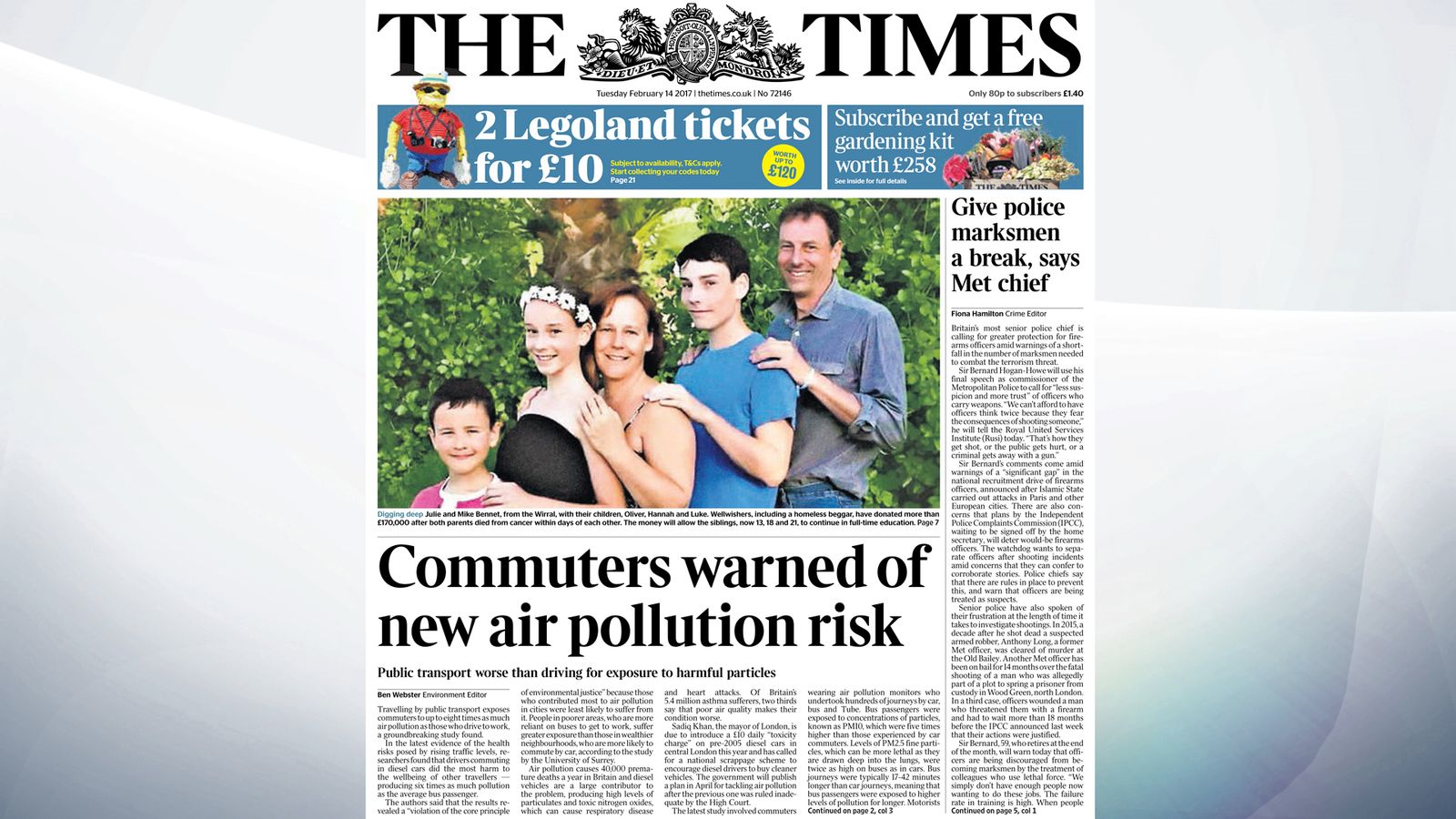 Tuesday's national newspaper front pages | Scoop News | Sky News