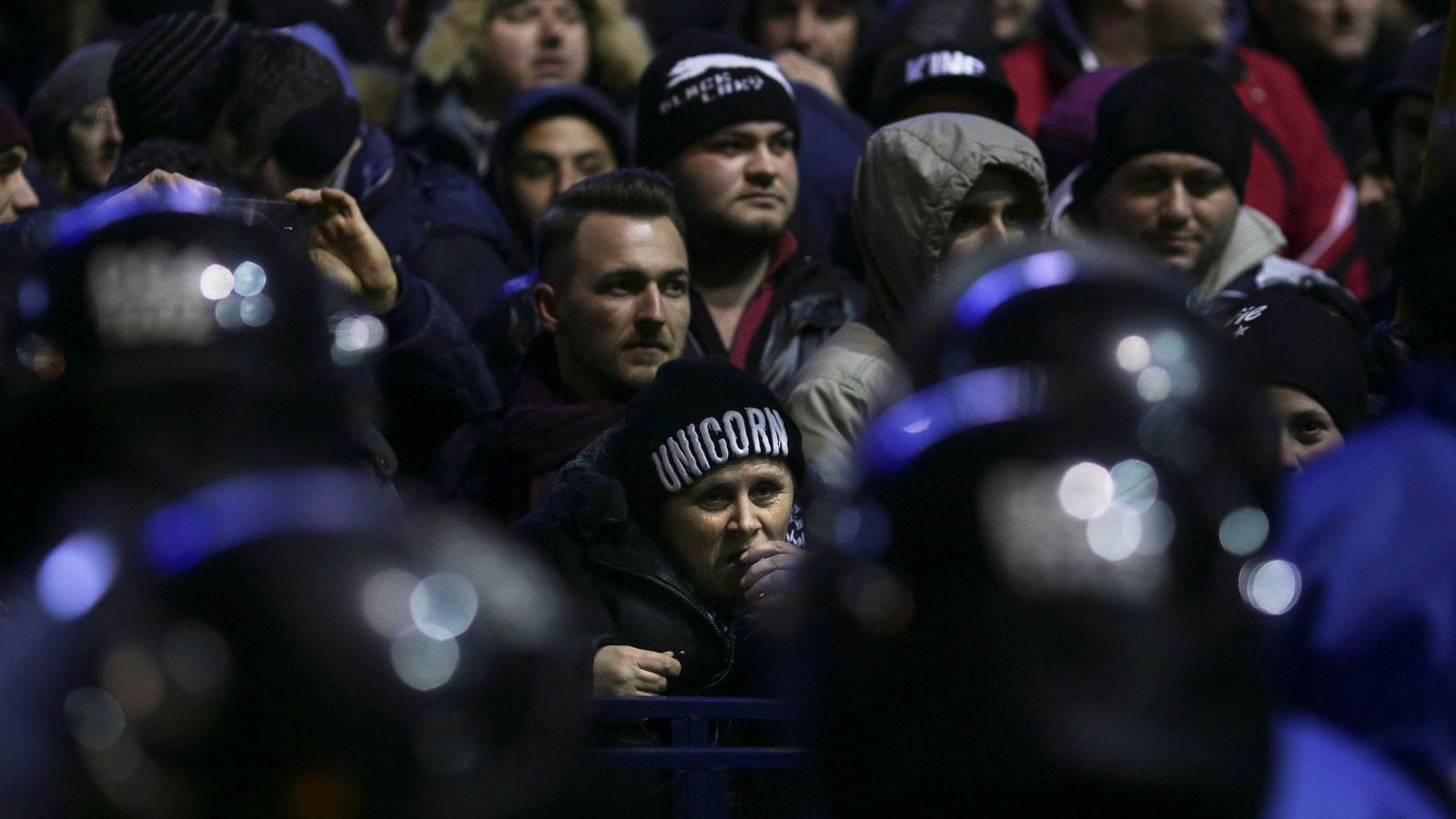'Abuse of power' protests in Romania | World News | Sky News