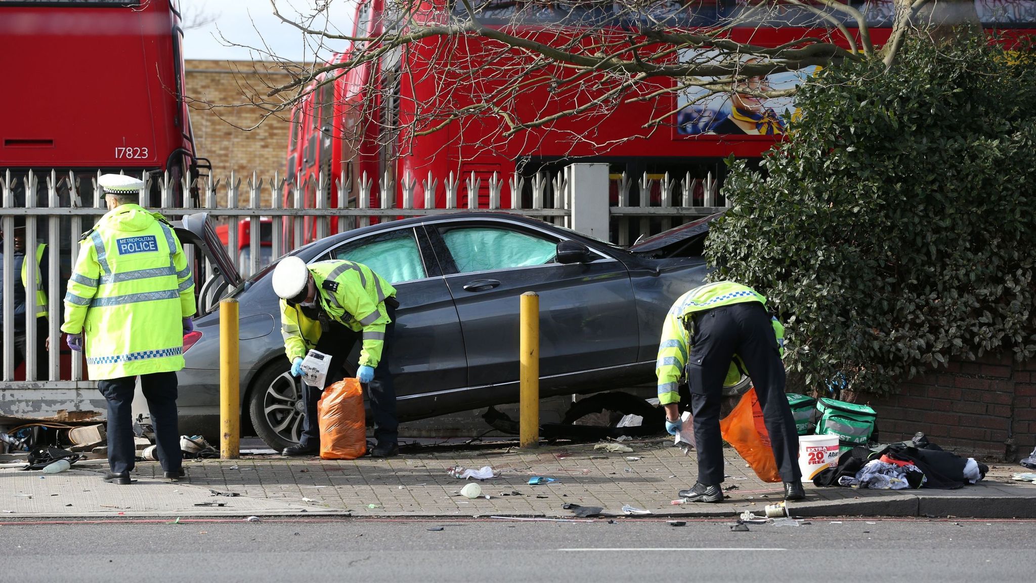 Man critically injured after five hit by a car in south east London ...