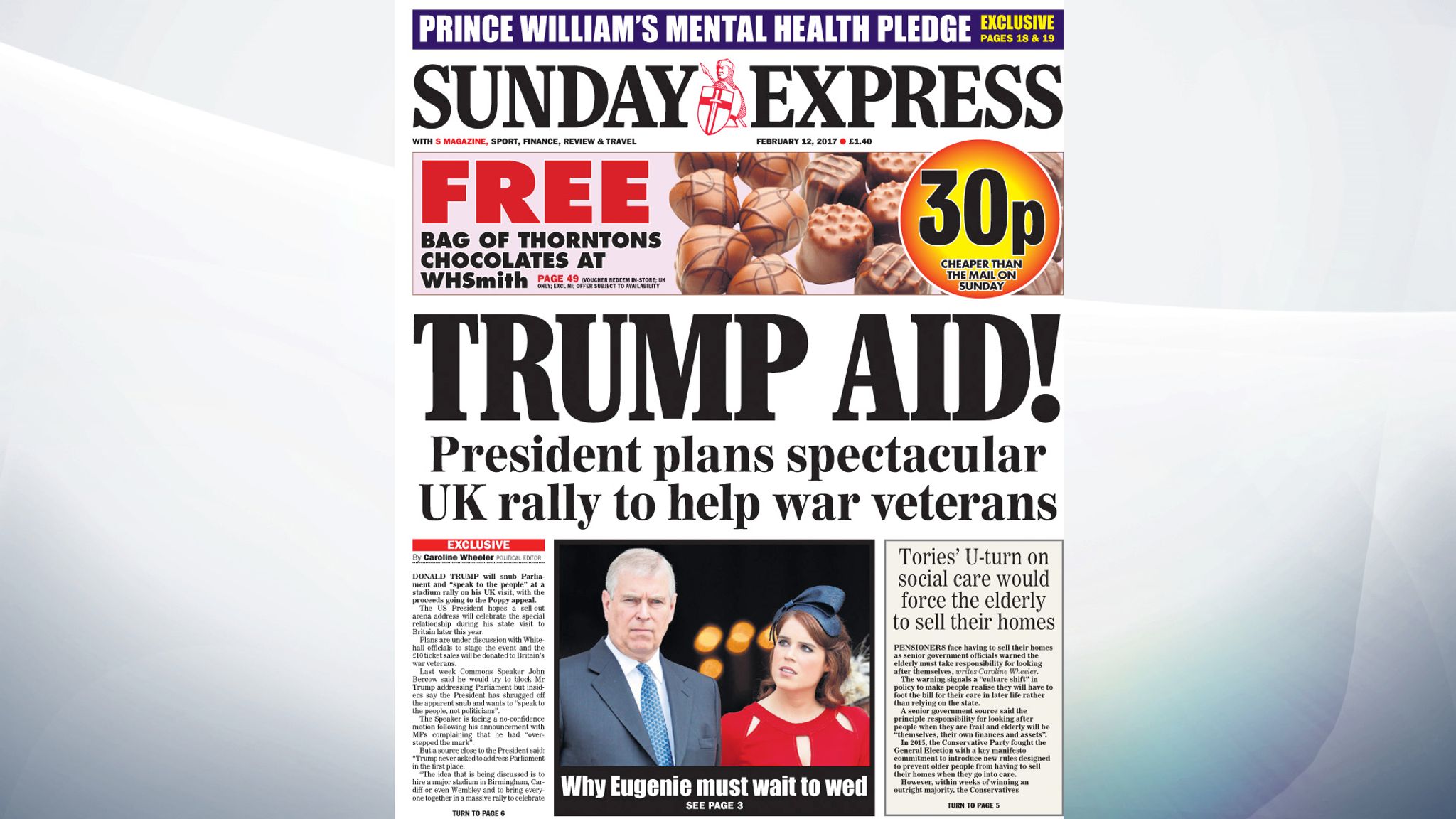 Sunday's national newspaper front pages | UK News | Sky News