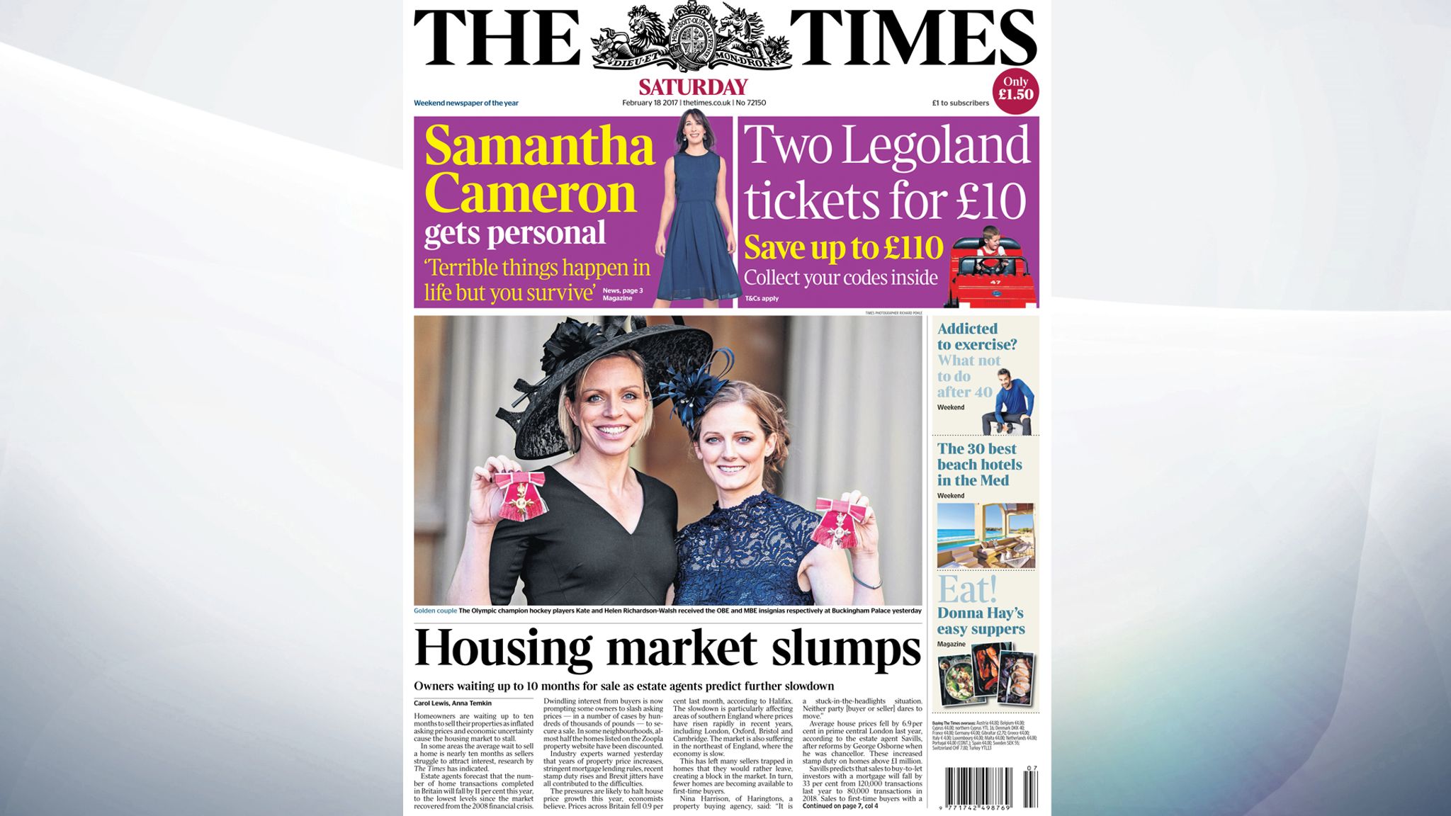 Saturday's national newspaper front pages | UK News | Sky News