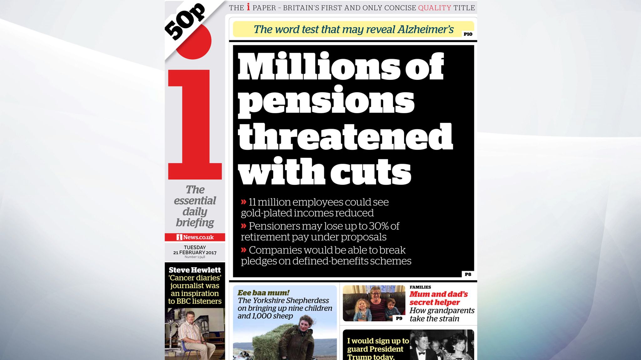 Tuesday's national newspaper front pages | UK News | Sky News