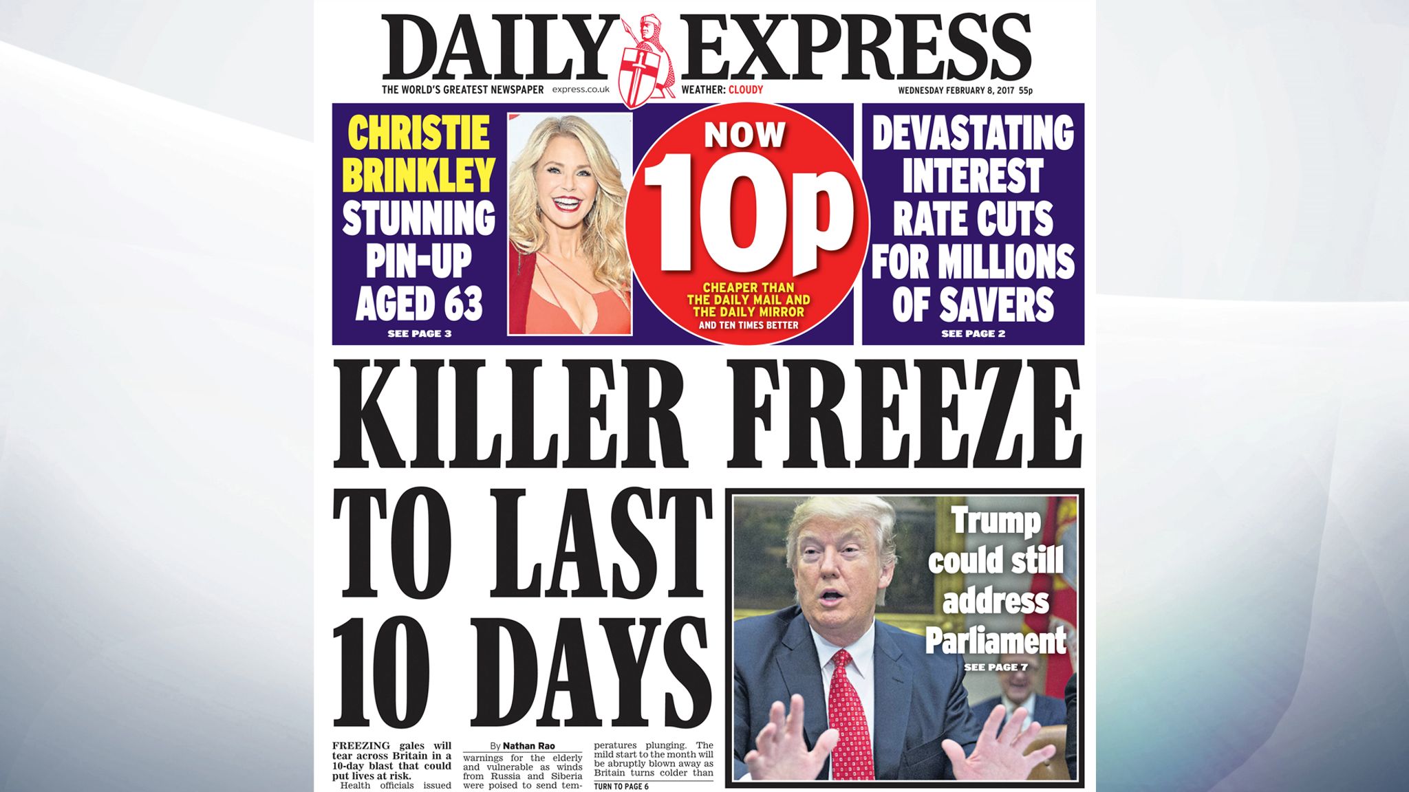 Wednesday's national newspaper front pages | UK News | Sky News