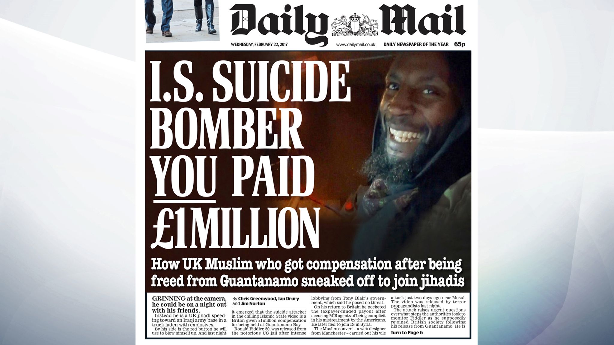 Wednesday's national newspaper front pages | UK News | Sky News