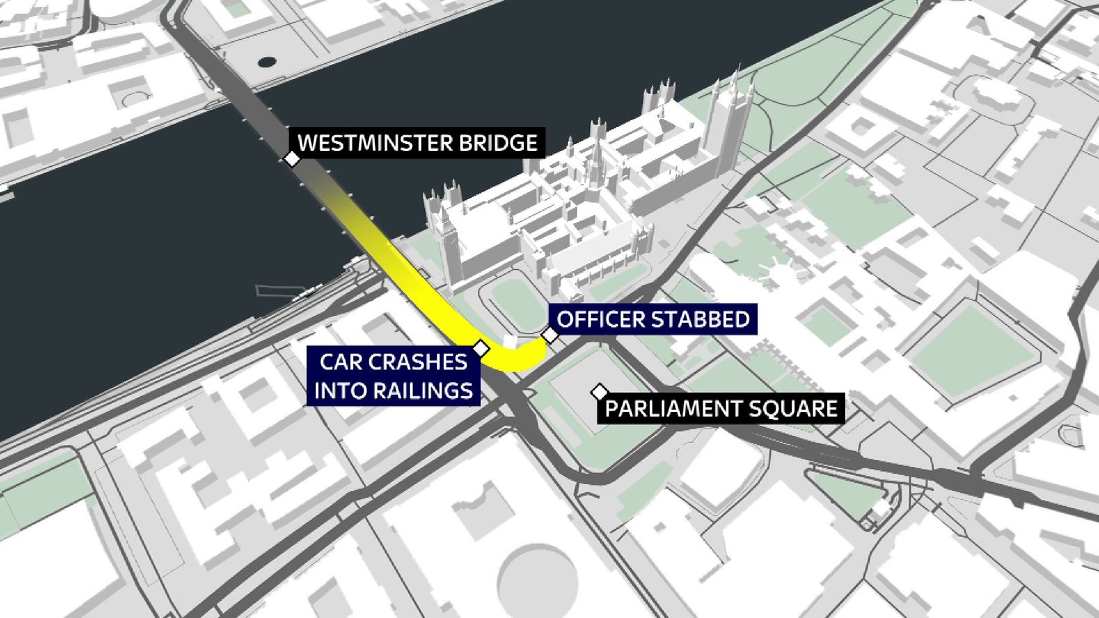Westminster attack: Timeline of terror in London | UK News | Sky News