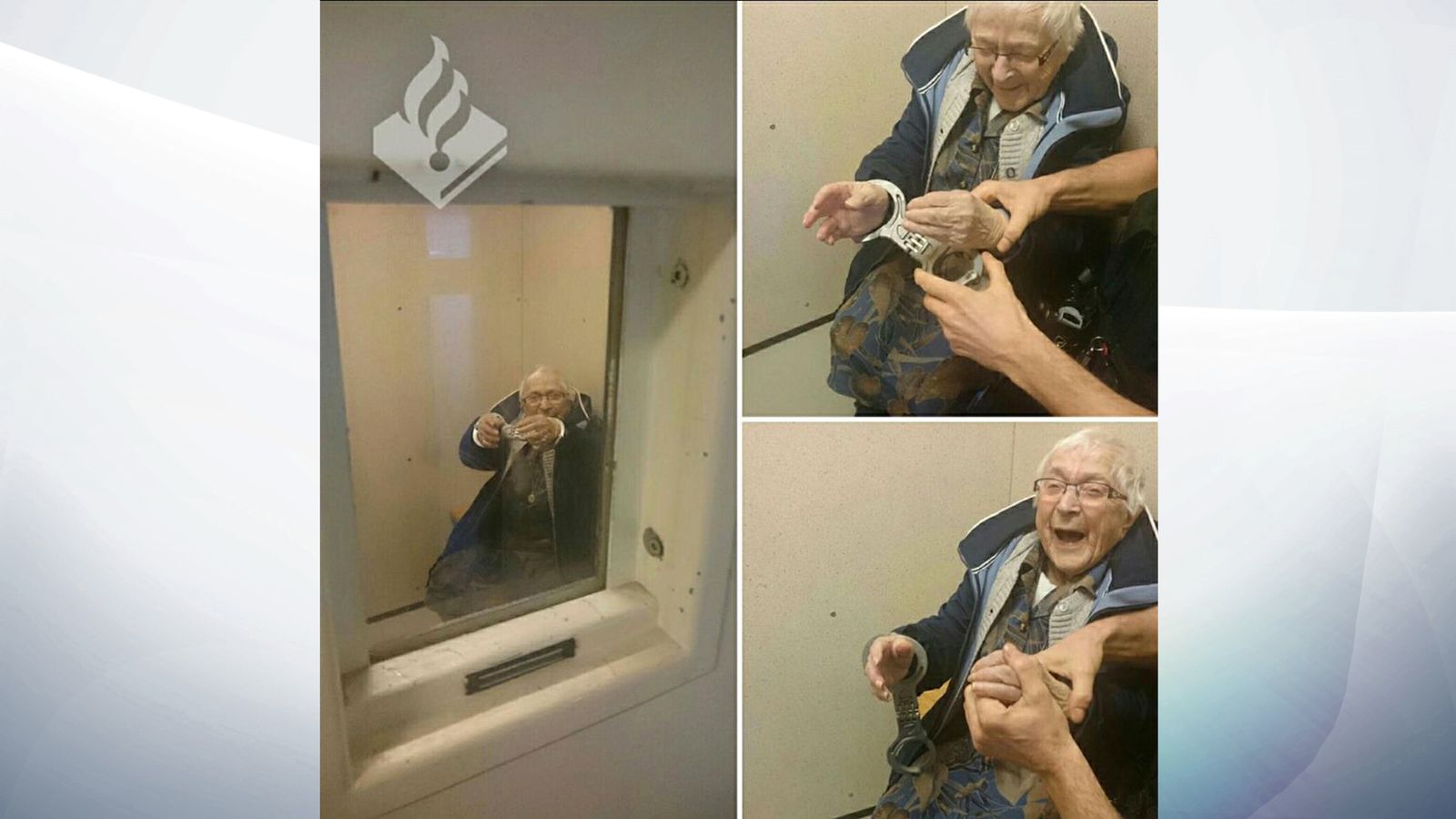 Woman 99 Has Dream Of Being Arrested Come True