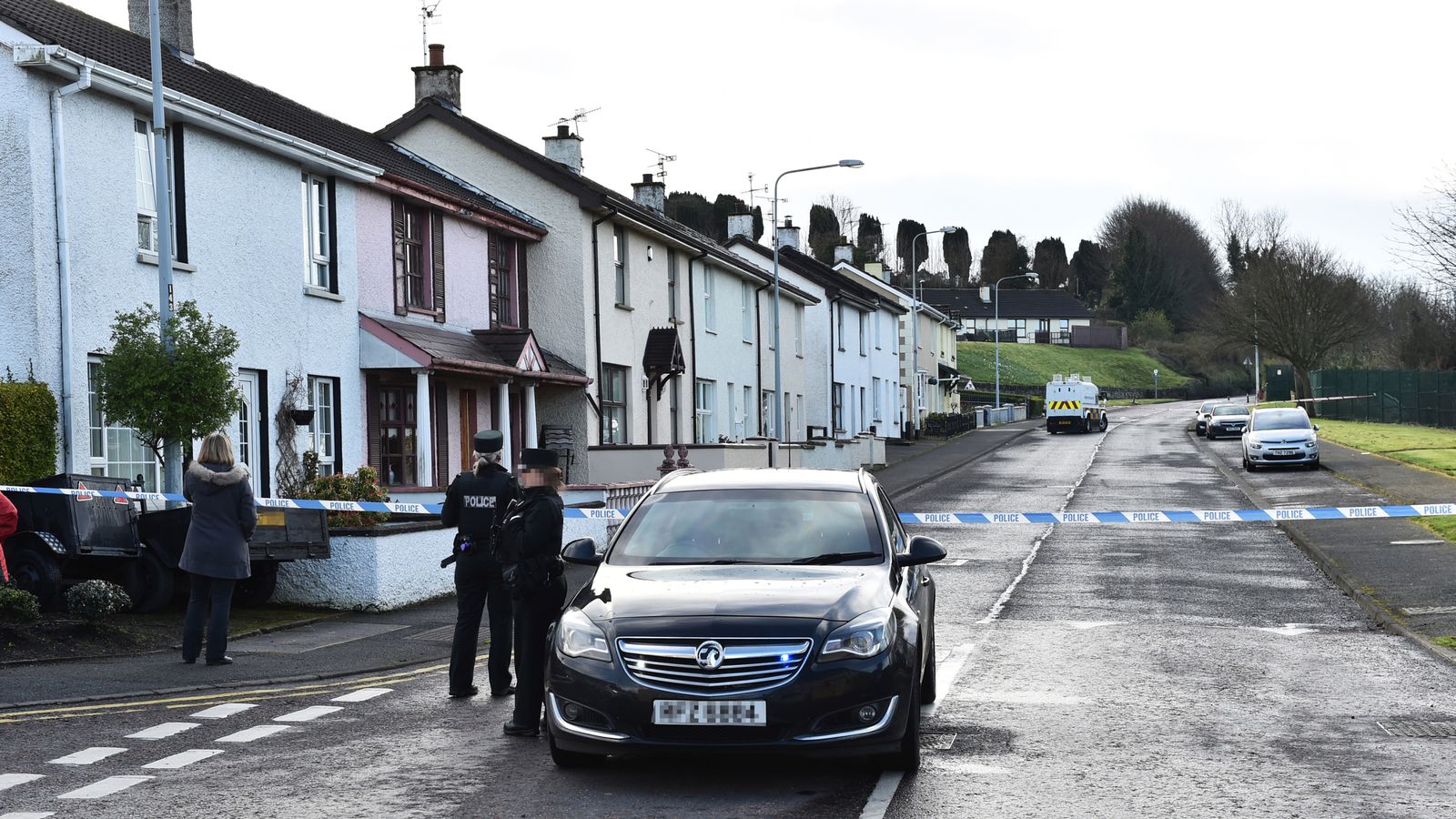 Northern Ireland police targeted in explosion in Strabane | UK News ...