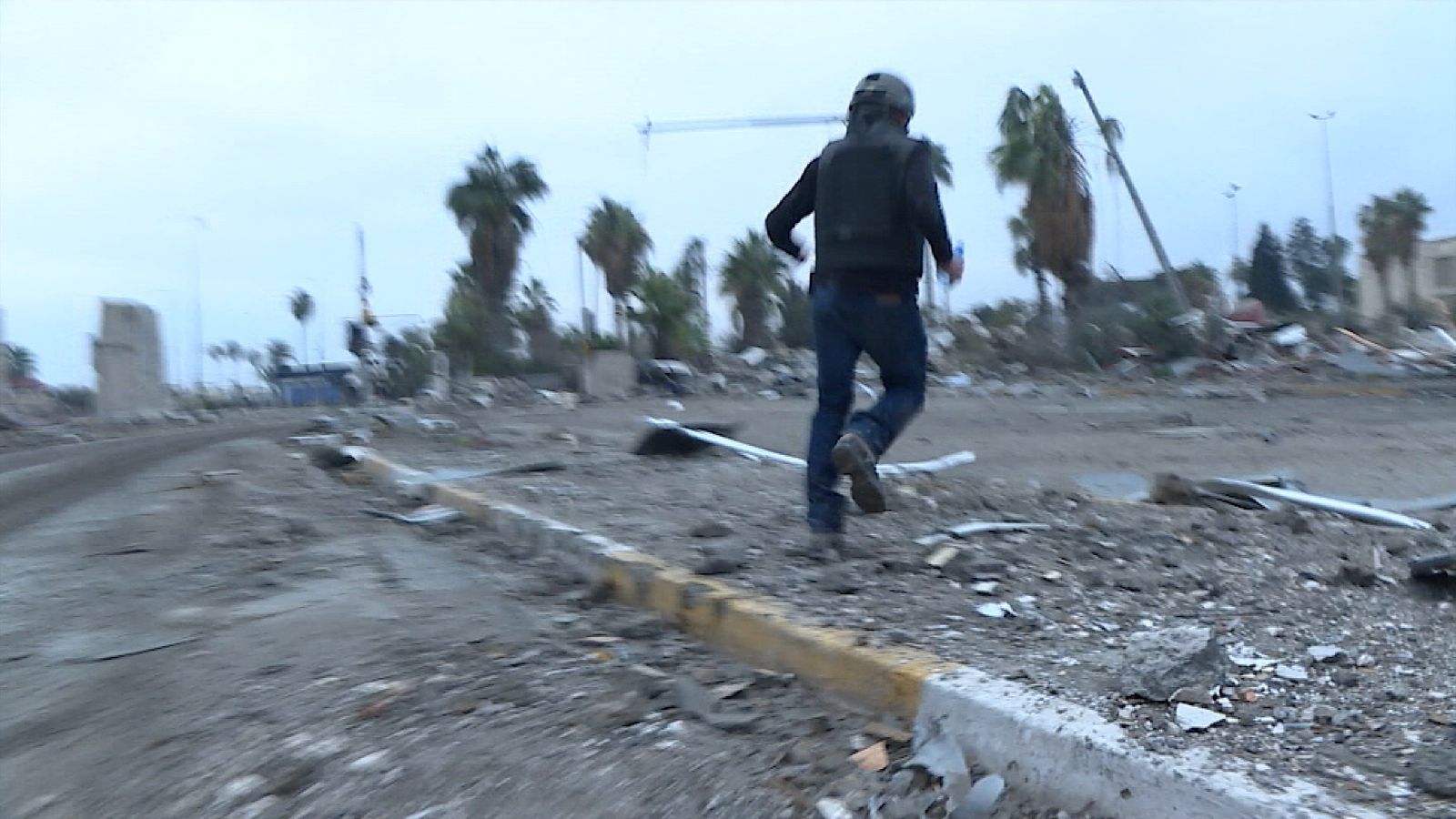 Watch in full: Sky team caught up in IS suicide bombing | Scoop News ...