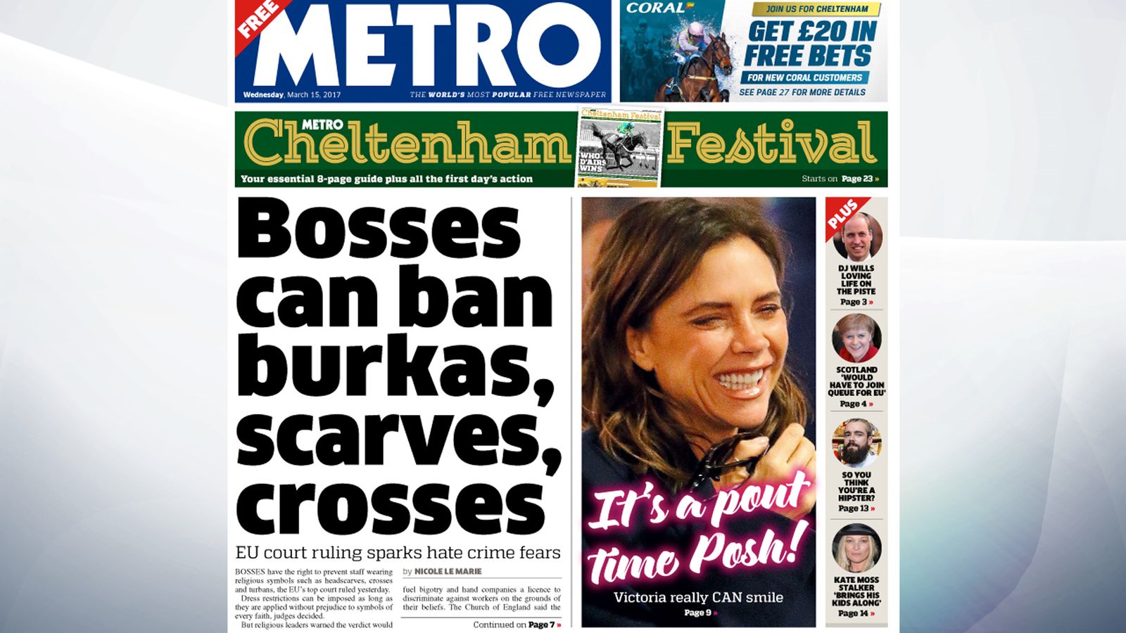 Wednesday's national newspaper front pages | UK News | Sky News