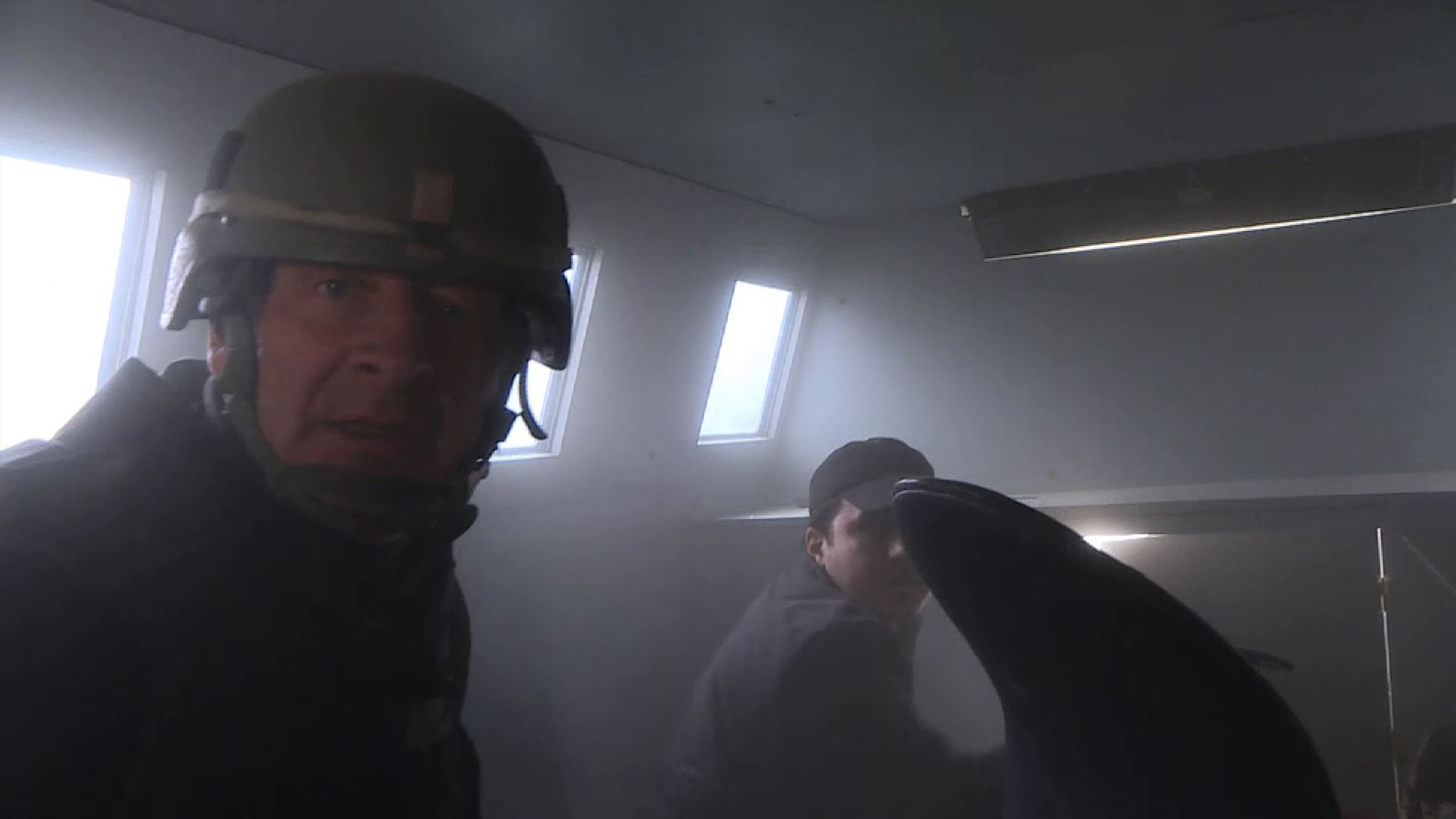 Watch the moment Sky crew survives IS suicide bomb explosion in Mosul ...