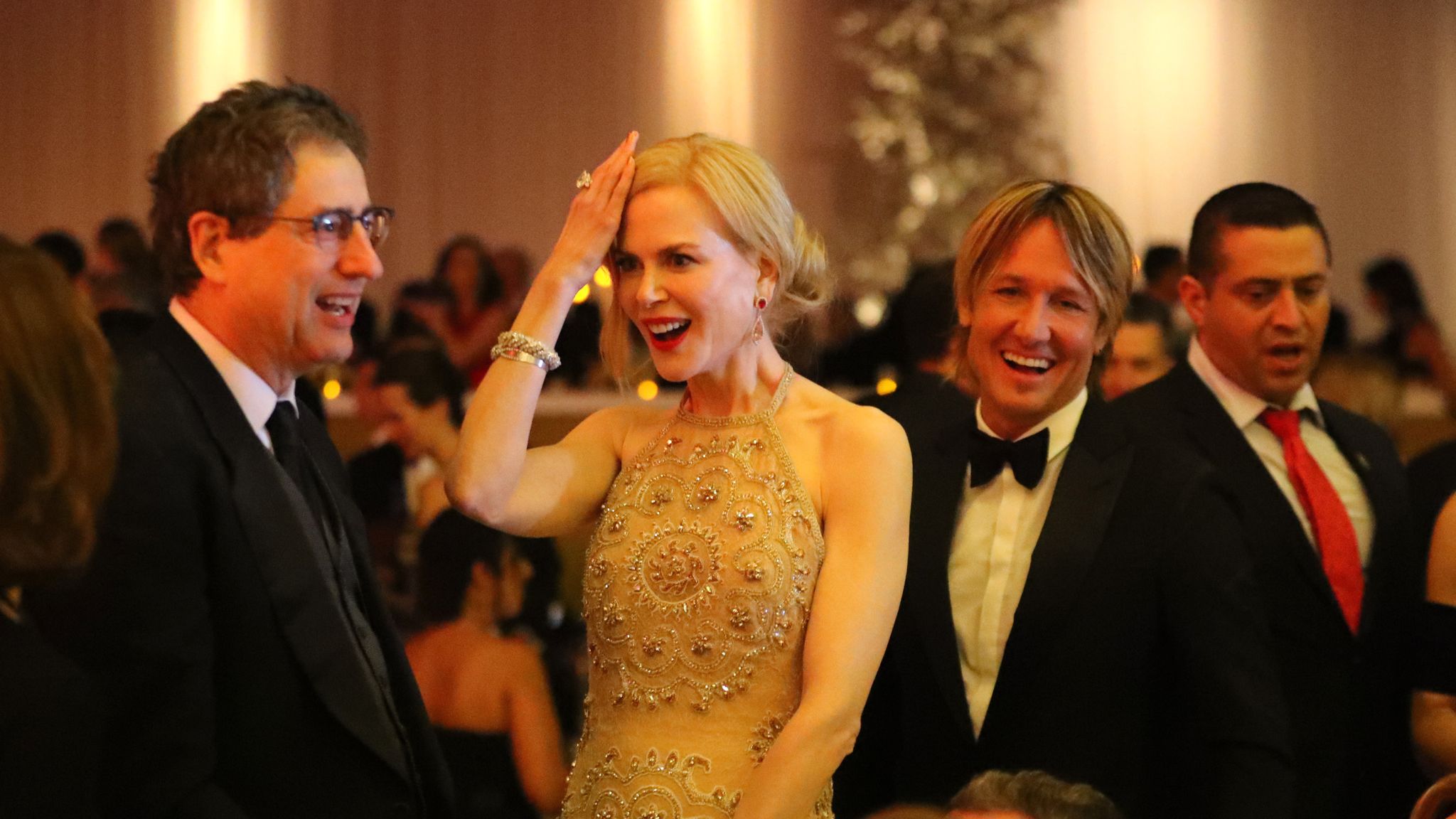 Nicole Kidman explains her Oscars 'seal clapping' was to protect a ring ...