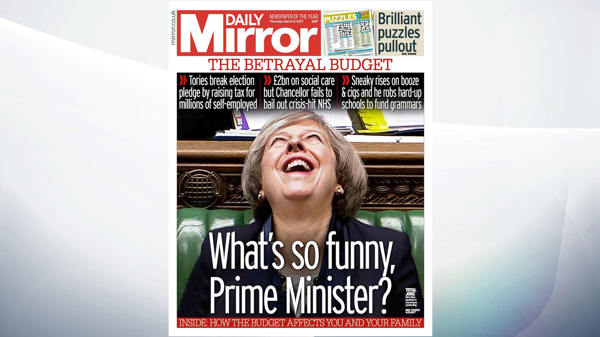 Thursday's national newspaper front pages | UK News | Sky News