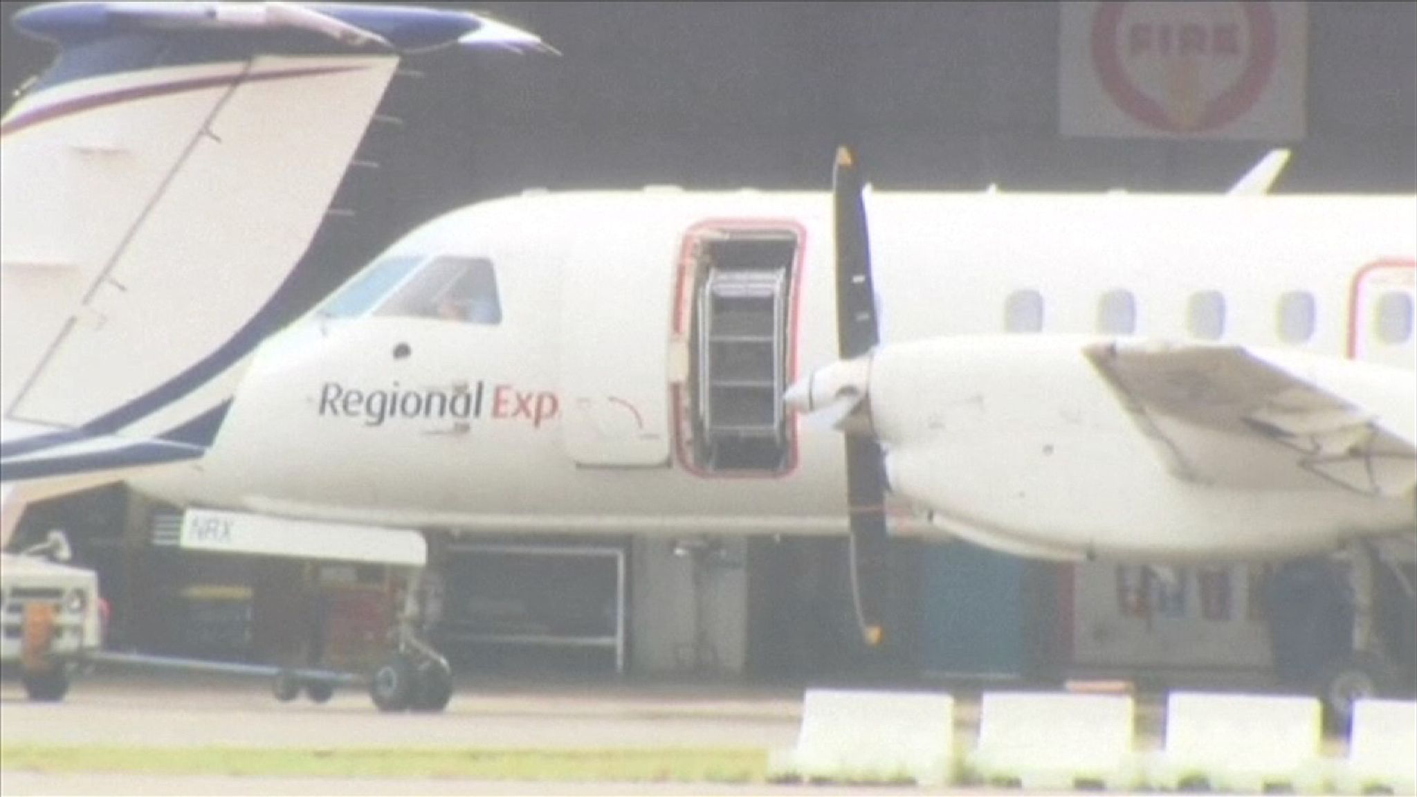 Plane's propeller falls off as it nears Sydney airport | World News ...