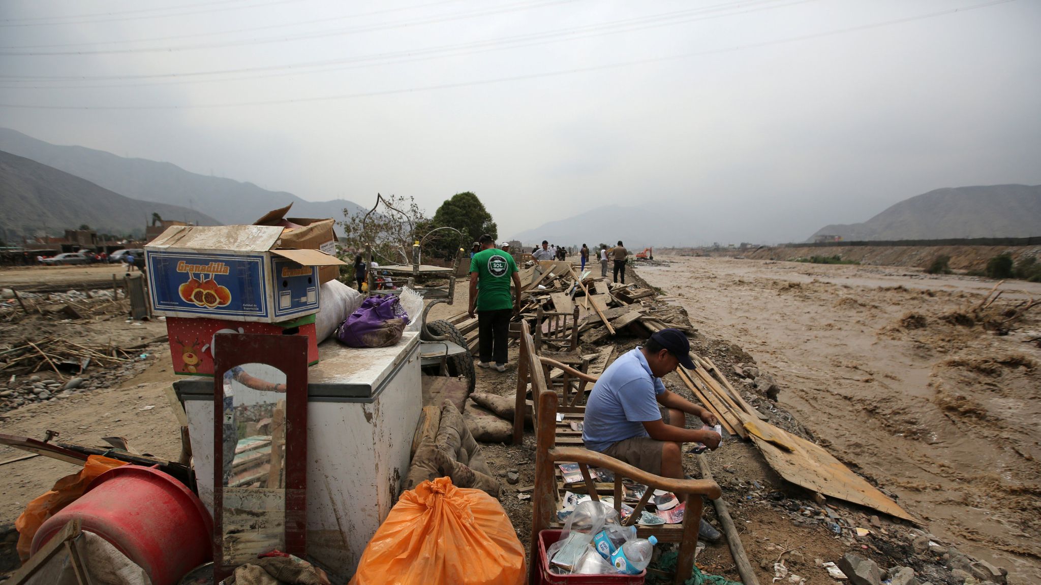 Floods and landslides spread havoc in Peru | World News | Sky News