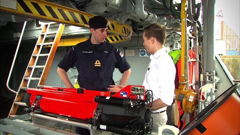 Swipe: The Royal Navy's new tech | Science, Climate & Tech News | Sky News