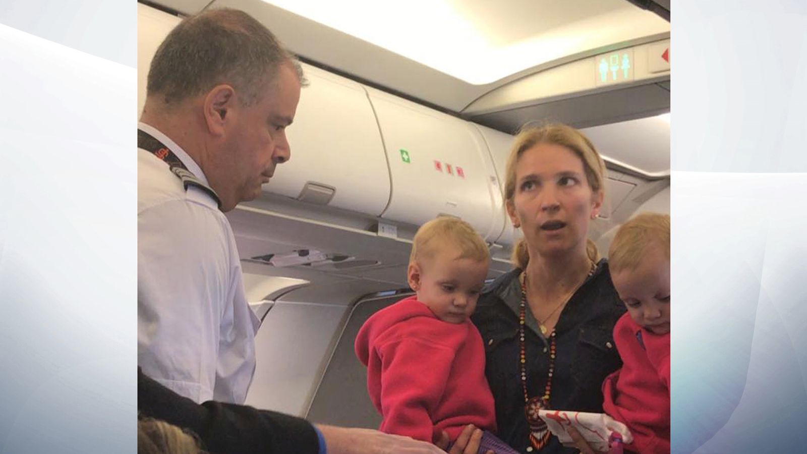 US flight attendant suspended after 'hitting mother with pushchair ...