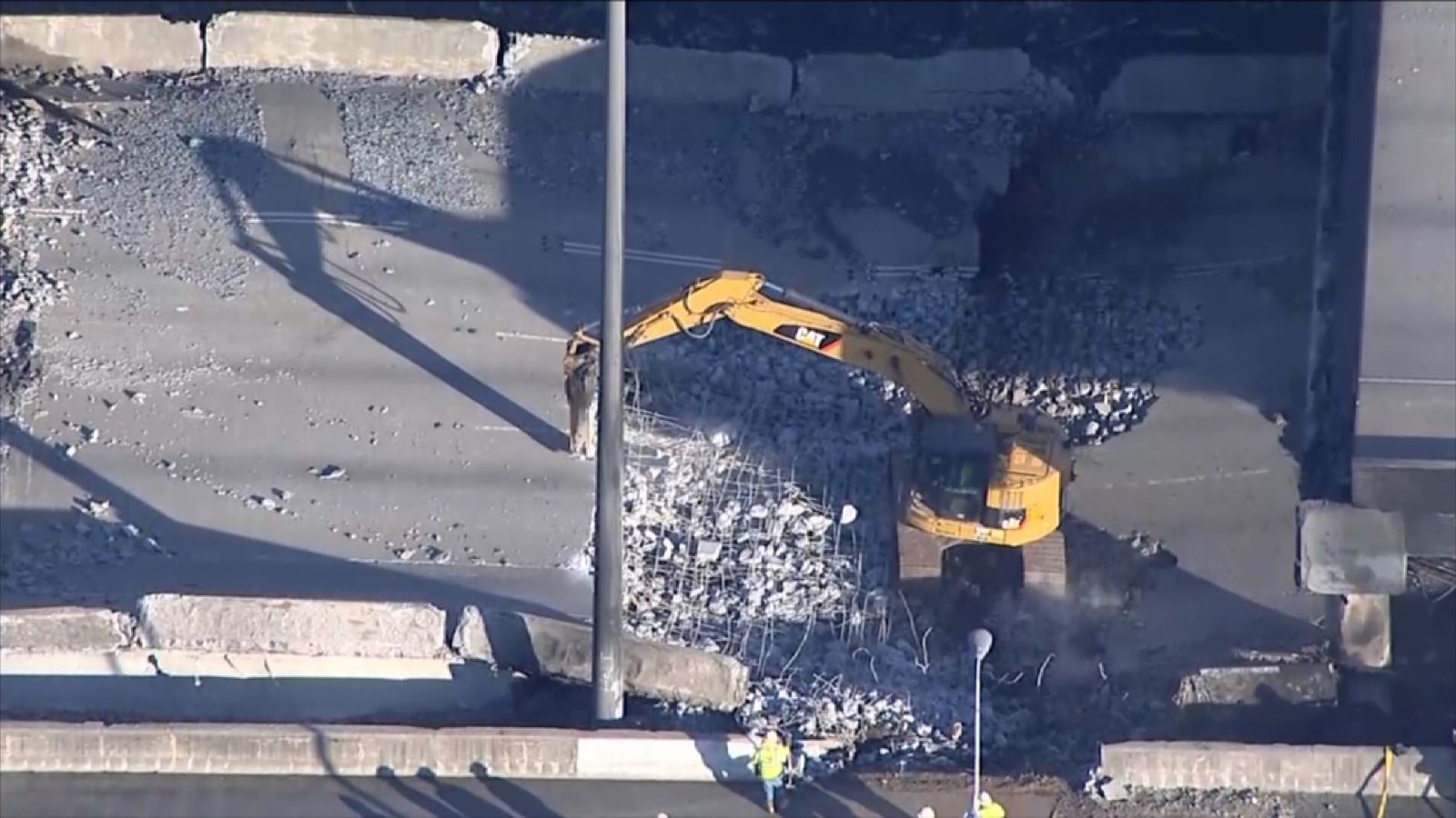 Three arrested after fire causes part of Interstate 85 to collapse in ...