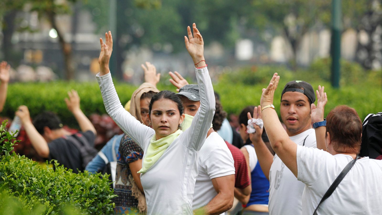 Violent clashes in Venezuela | World News | Sky News