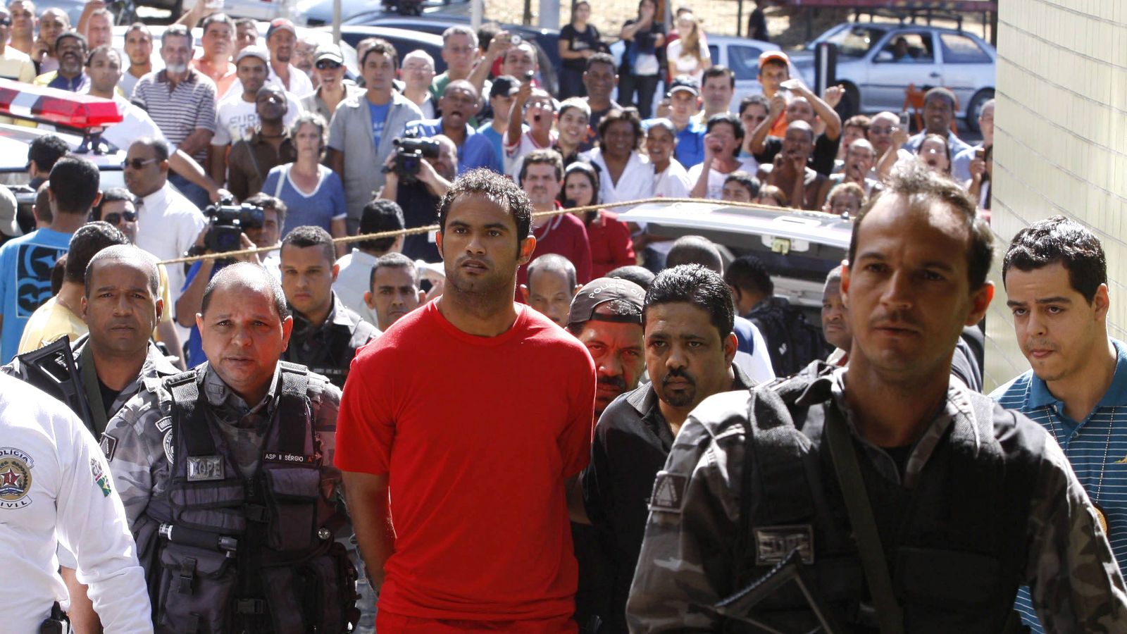 Brazil murder plot goalkeeper Bruno Fernandes de Souza sent back to ...