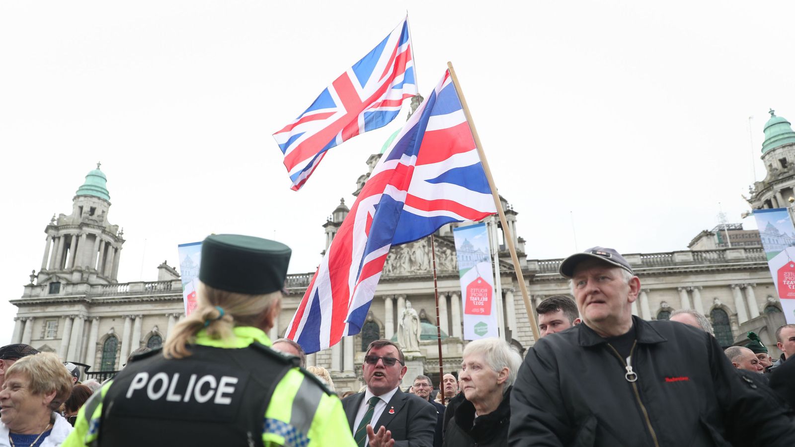 Military veterans protest against Troubles legal 'witch hunt' | UK News ...