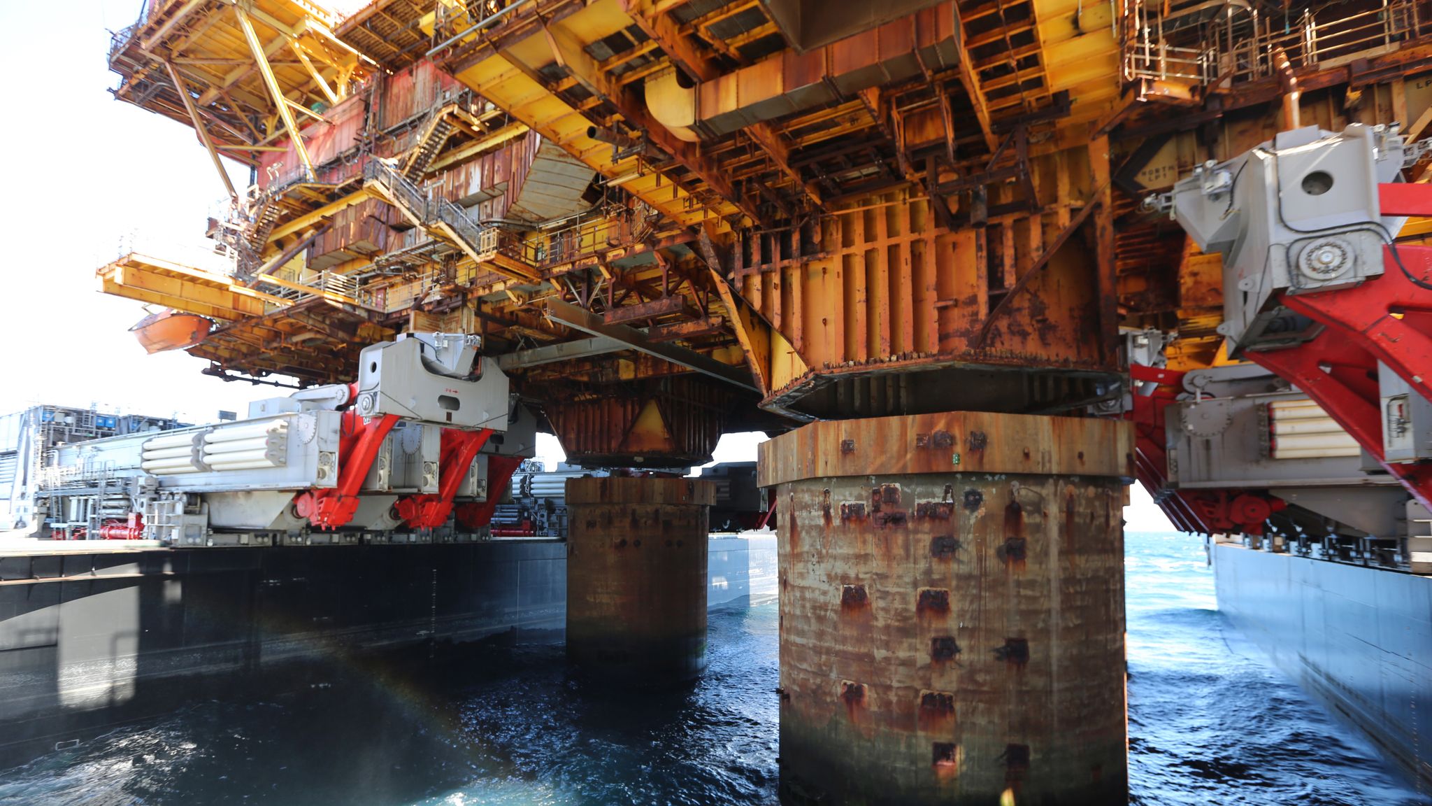 Pioneering Spirit : World's largest vessel sets record after 24,000 ...