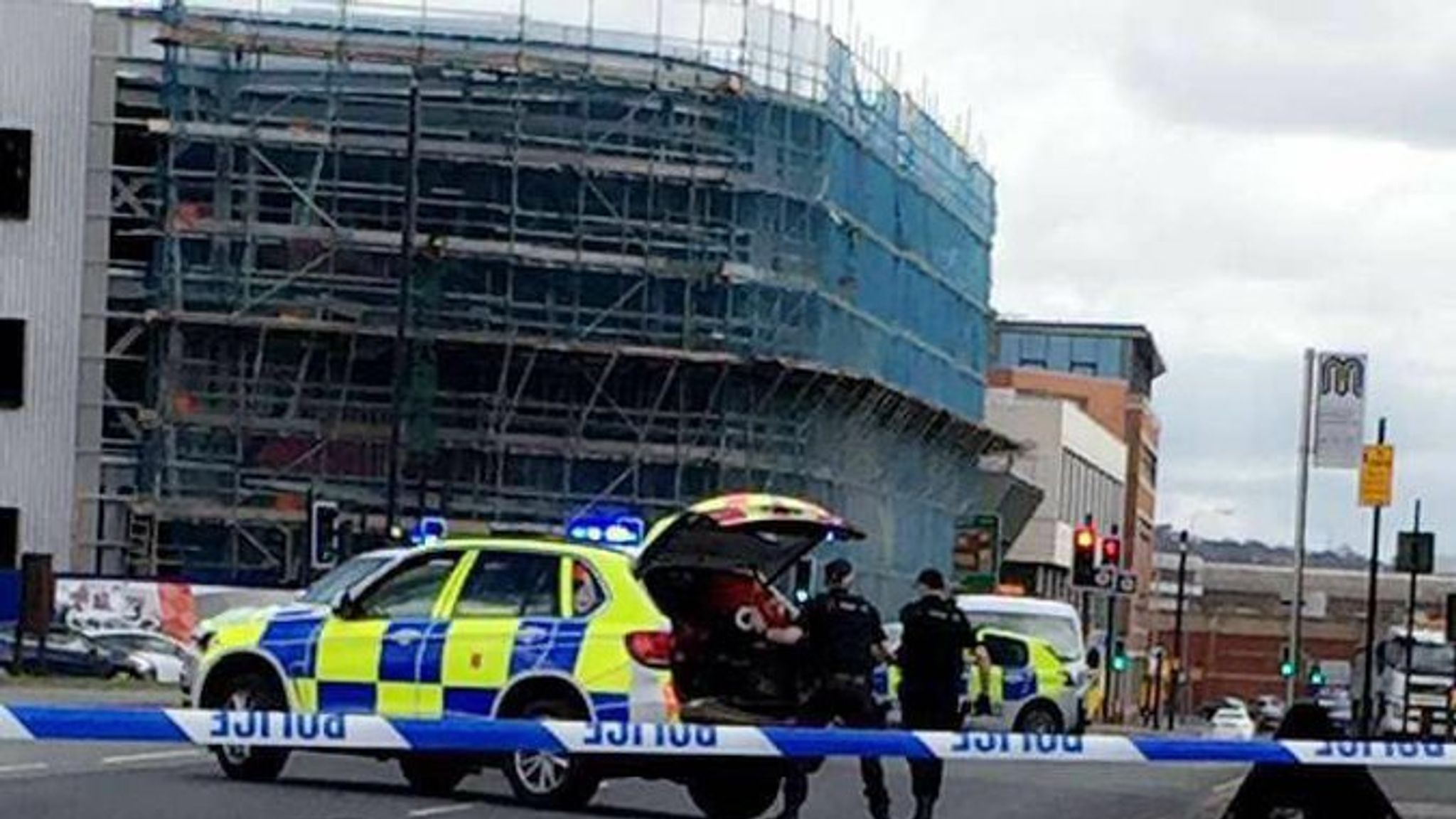 Two pitbull-type dogs shot dead by police after people were bitten | UK ...