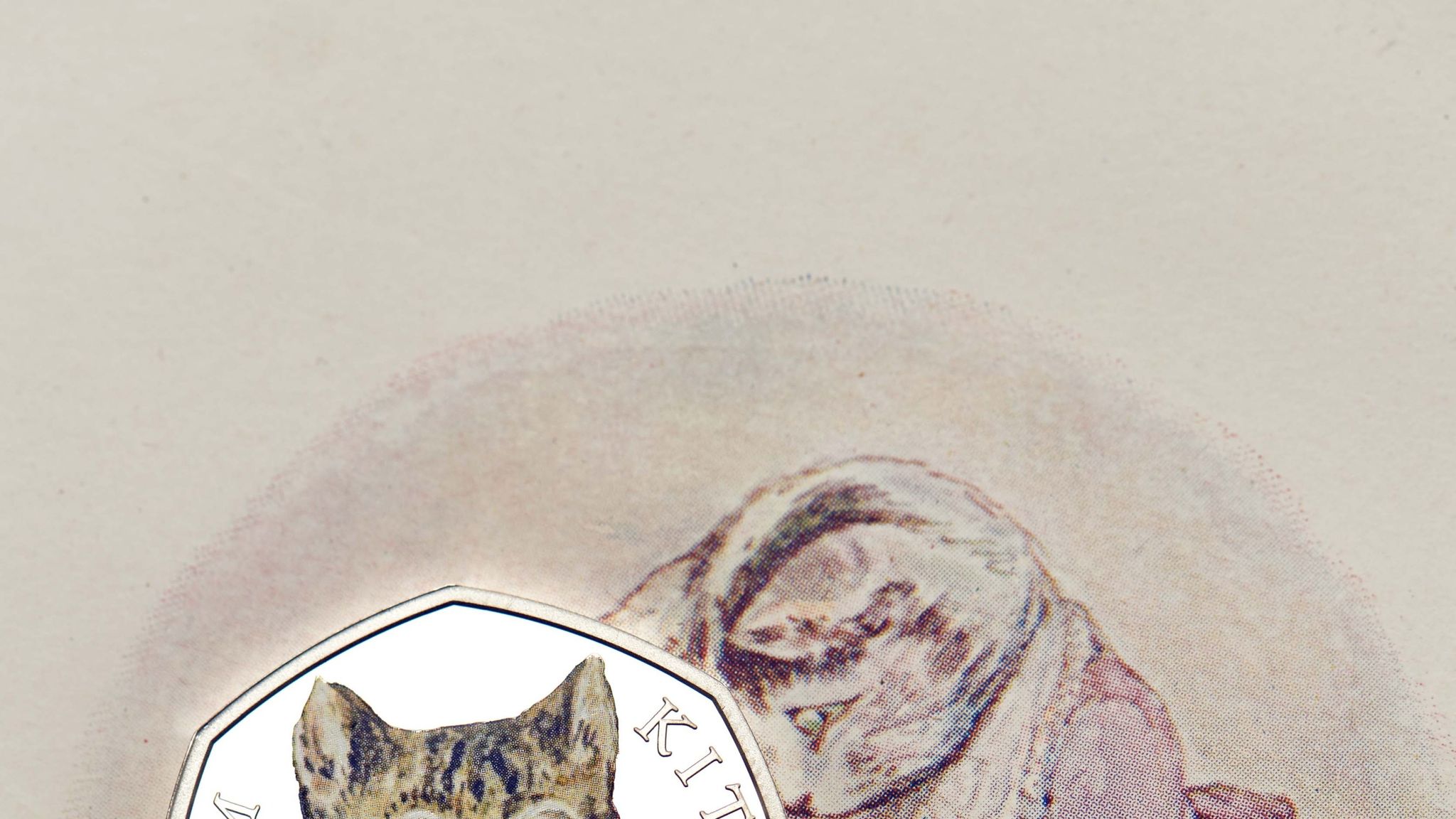 Peter Rabbit part of Beatrix Potter coloured 50p coin release by Royal ...