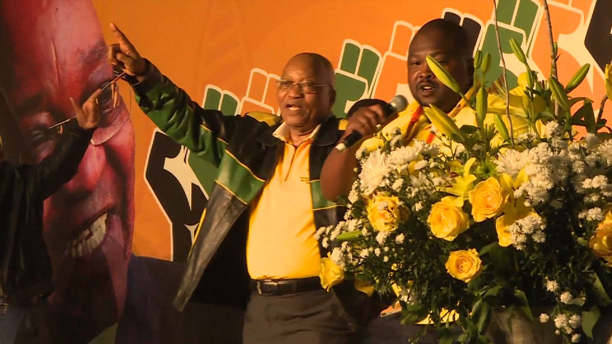 As Jacob Zuma dances on his 75th birthday, thousands demand his ...