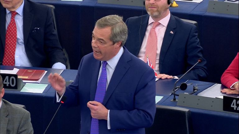 Nigel Farage statement in full | News UK Video News | Sky News