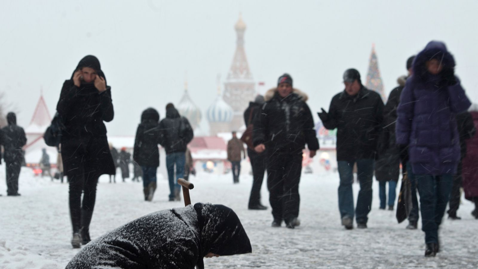 Sky Views: Behind the facade, Russia struggles | World News | Sky News