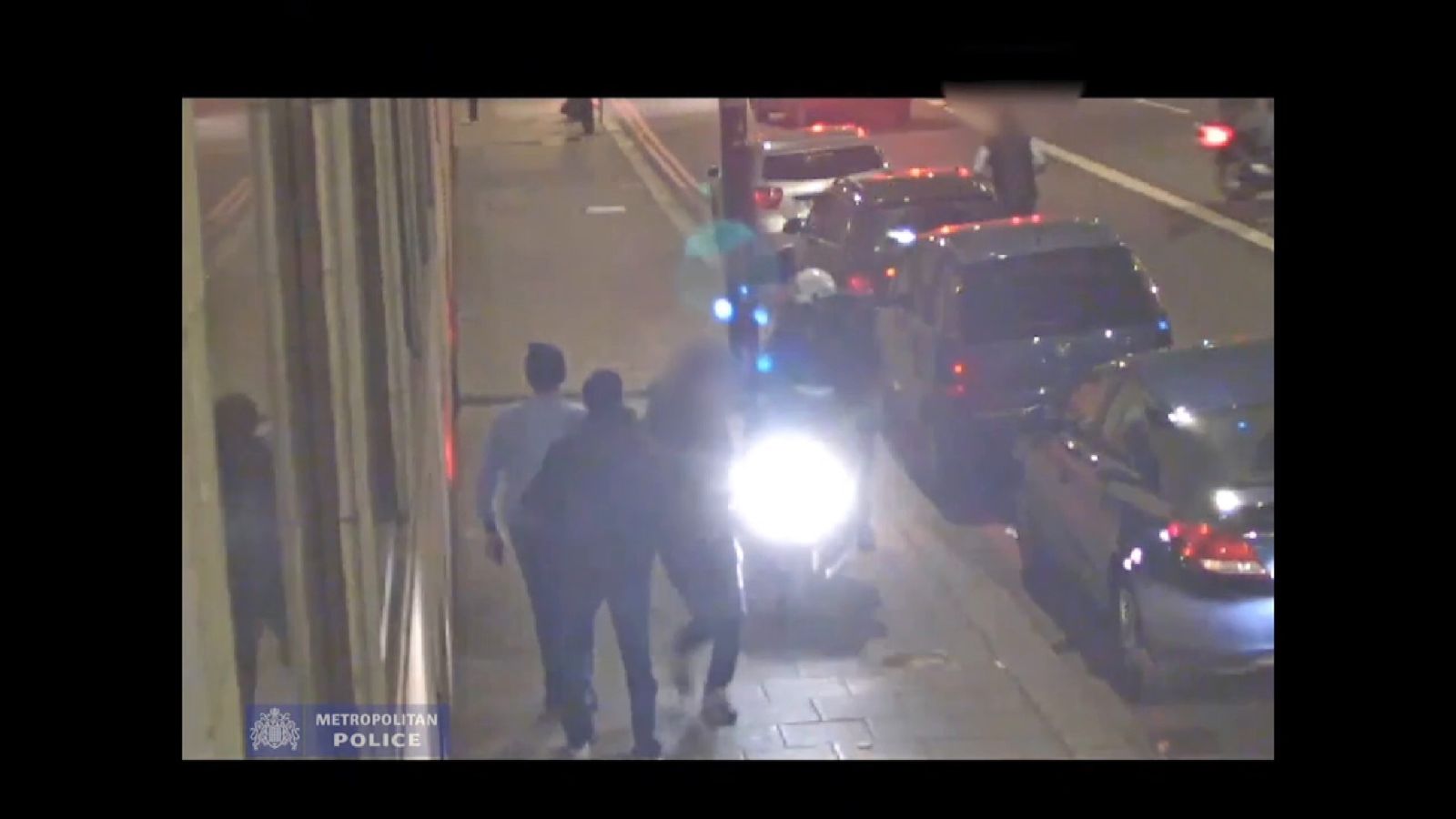 Moped Gang Runs Down London Tourist News Uk Video News Sky News
