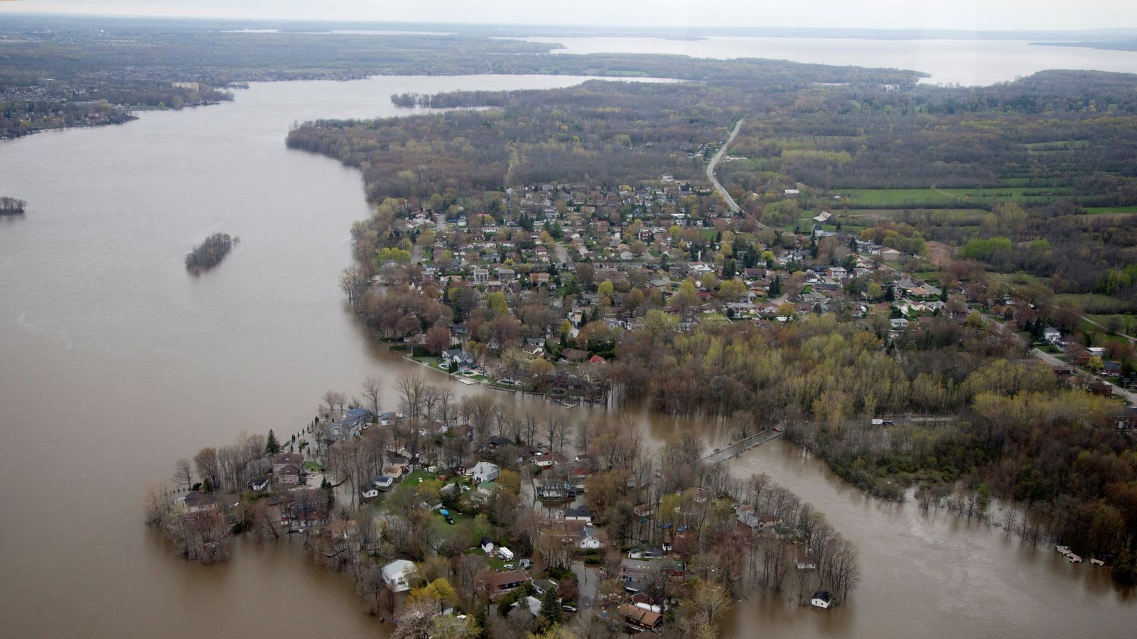 Quebec floods | World News | Sky News