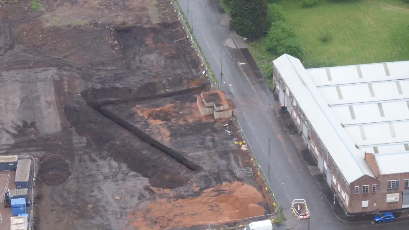 WWII bomb blown up by controlled blast | News UK Video News | Sky News