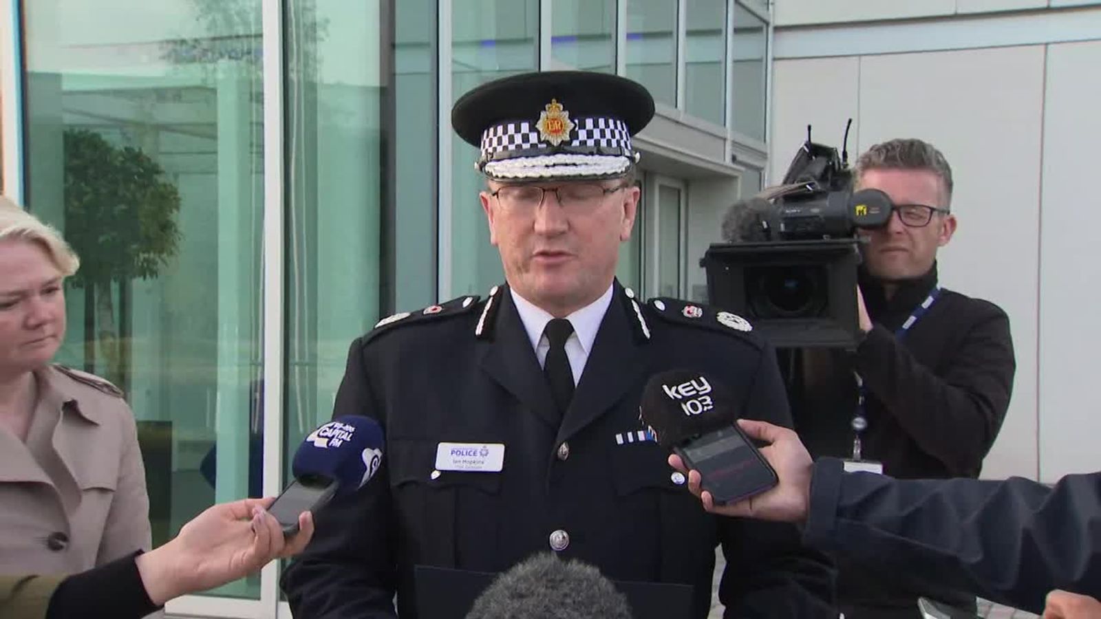 Police: Attacker died detonating IED | News UK Video News | Sky News