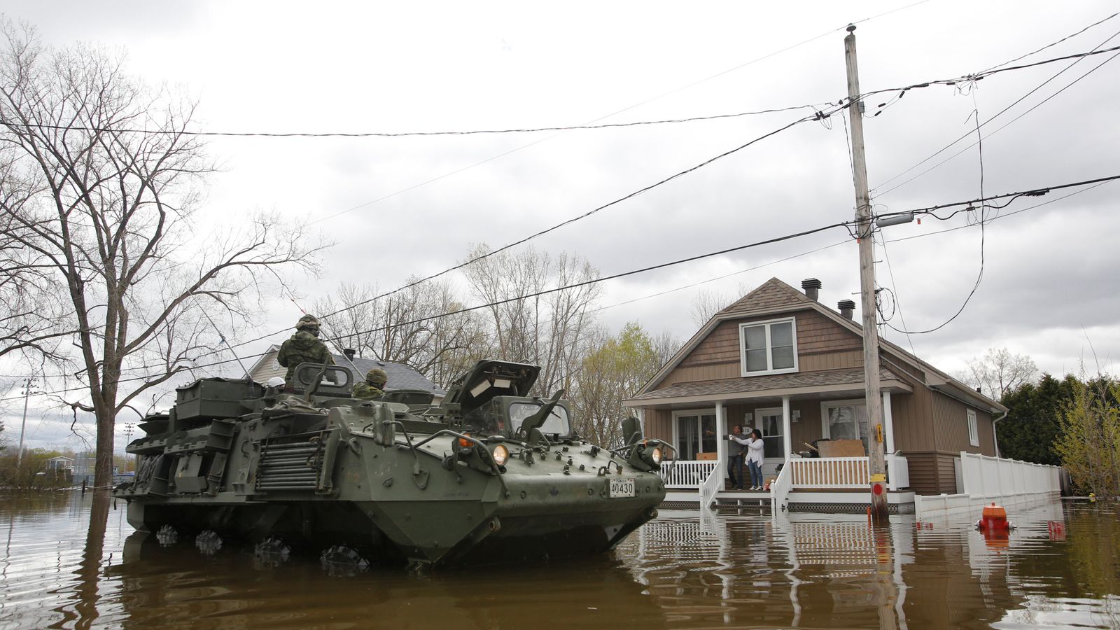 Quebec floods | World News | Sky News