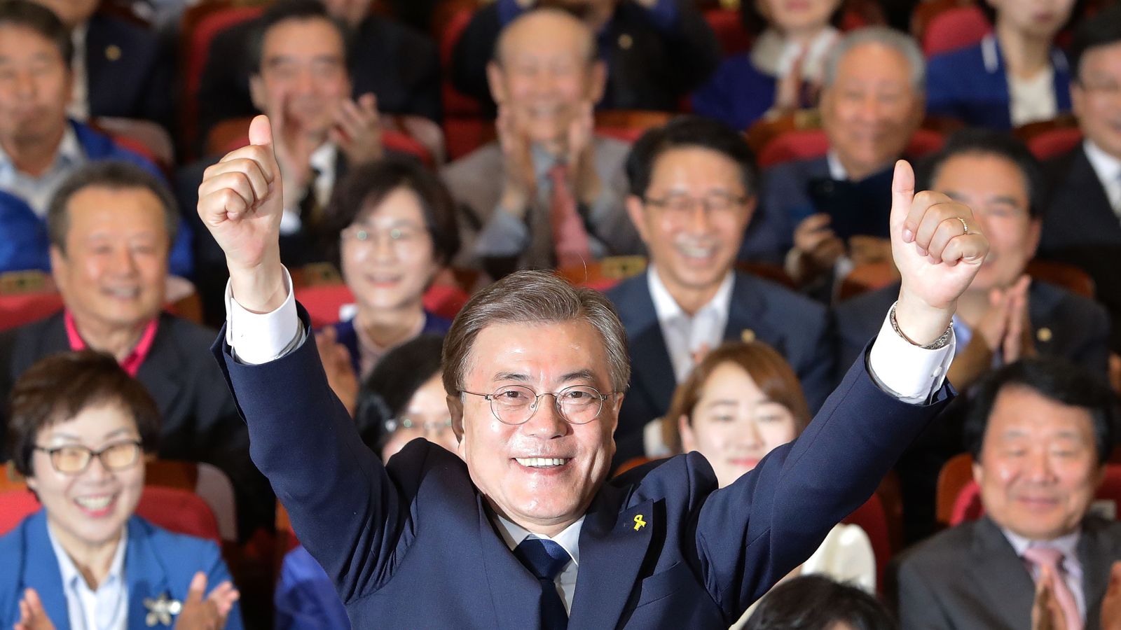 Liberal Moon Jae In Declares Victory In South Korean Presidential