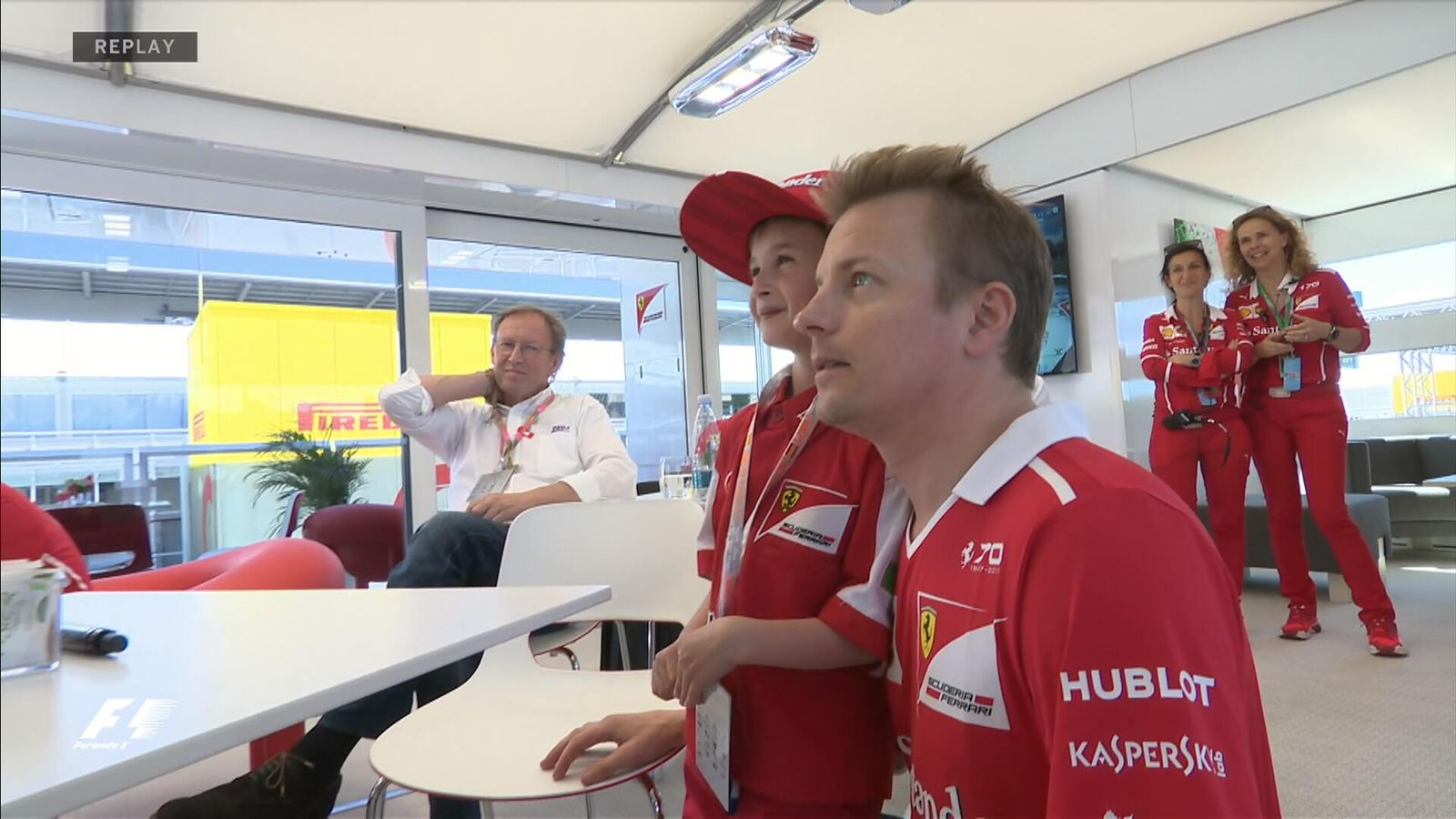 Fan in tears after Kimi Raikkonen crash gets to meet his F1 hero ...