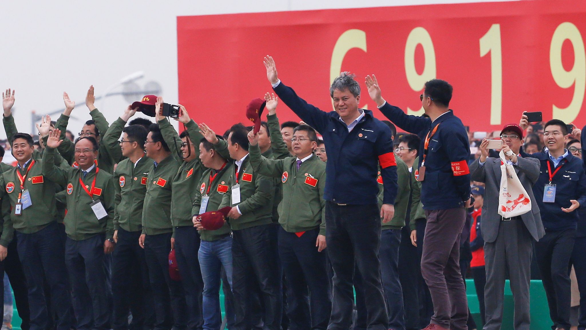 China's first passenger jet makes its maiden test flight | Science ...
