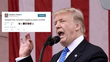 What is covfefe? Trump's bizarre tweet is widely mocked | Ents & Arts ...