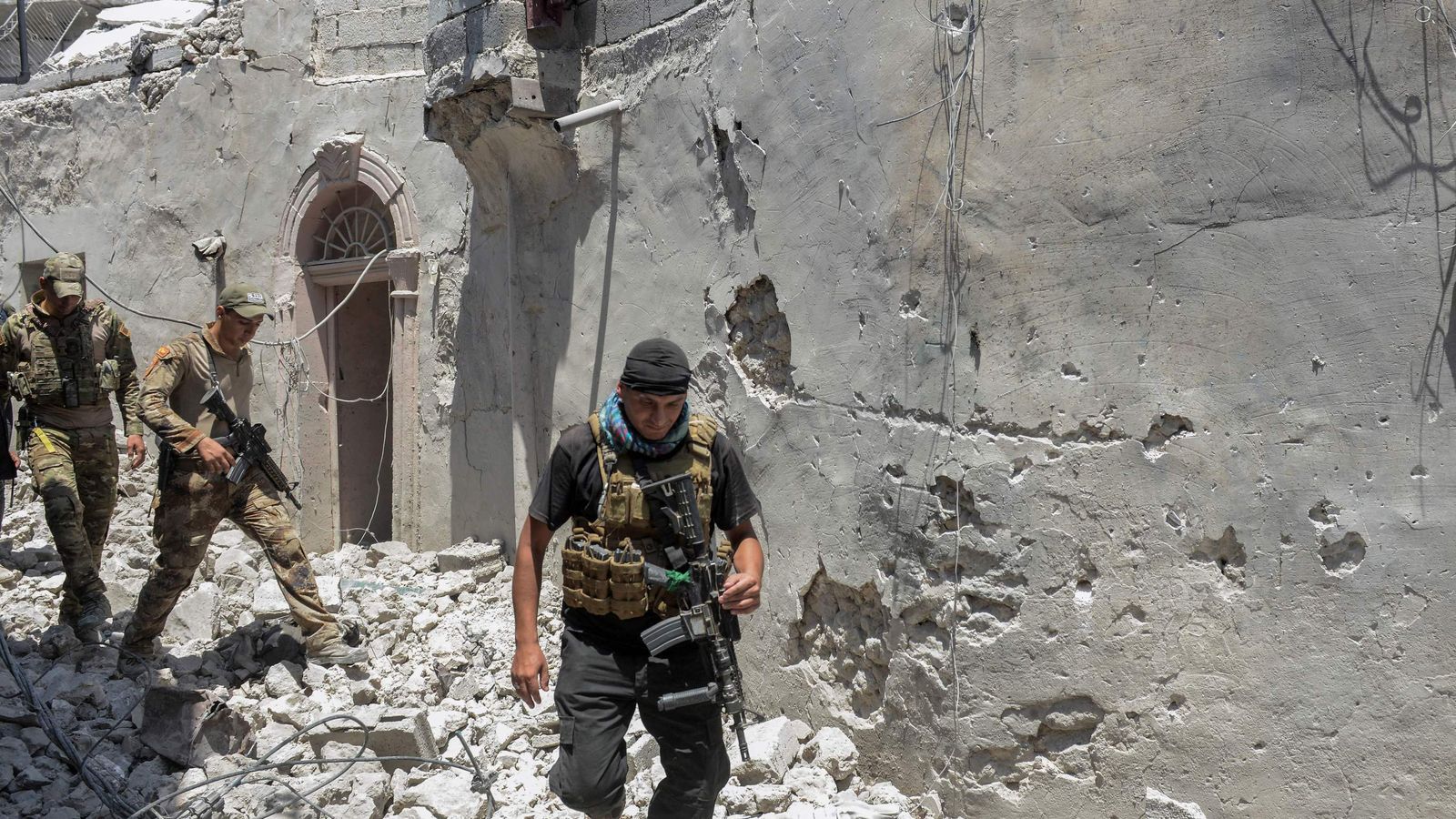 The battle for Mosul - deeper into the city | World News | Sky News